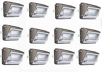 eyelight 12pack 120W Ultra-Bright LED Wall Pack Lights Outdoor Security ...