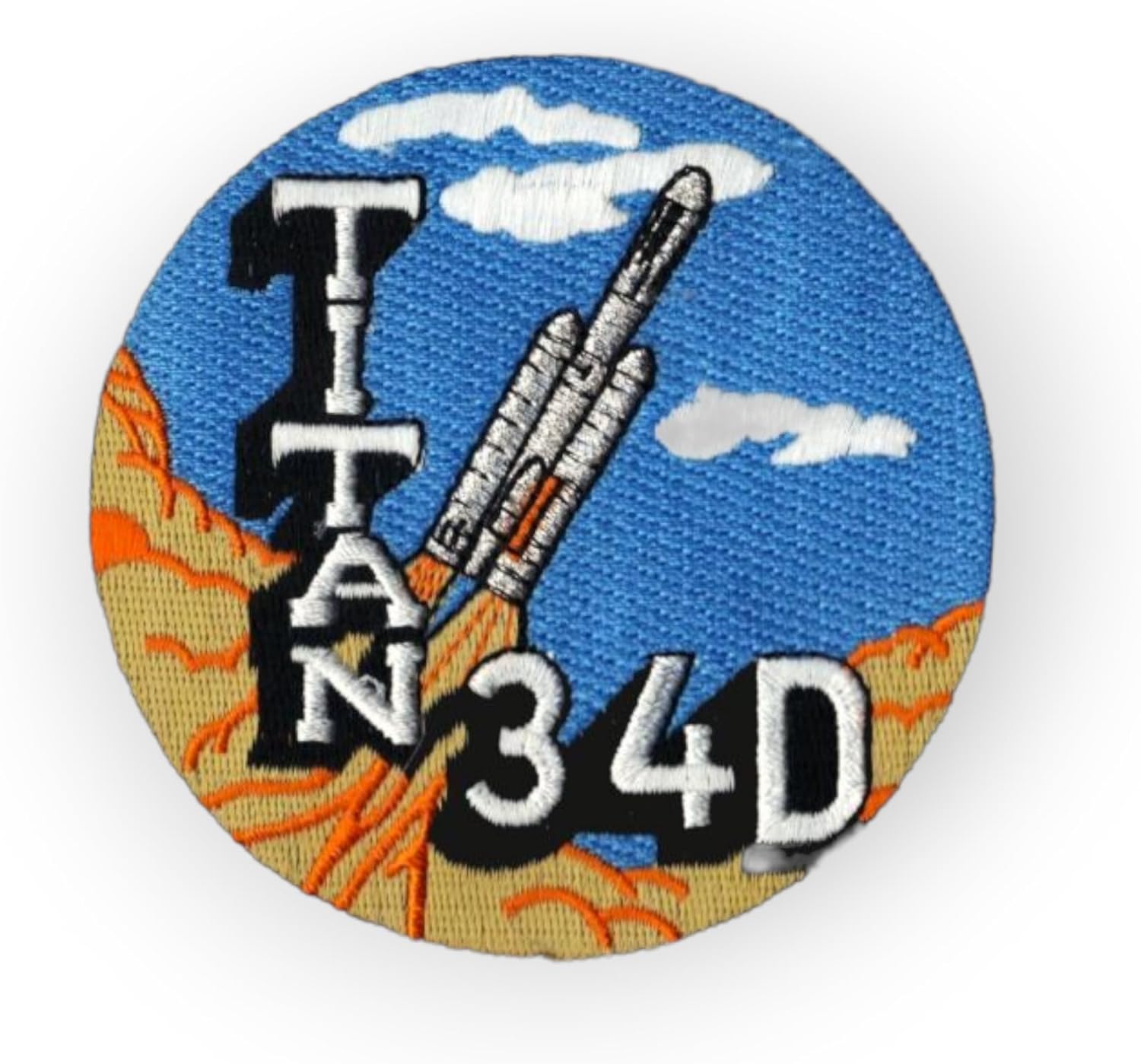 Amazon.com: Titan 34D Launch Vehicle Vafb Ccafs USAF DOD Satellite ...