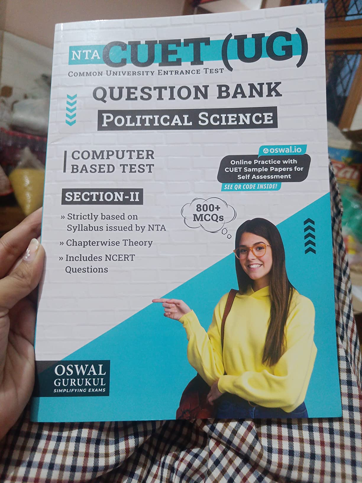 Oswal - Gurukul NTA CUET (UG) Political Science Question Bank for Exam ...