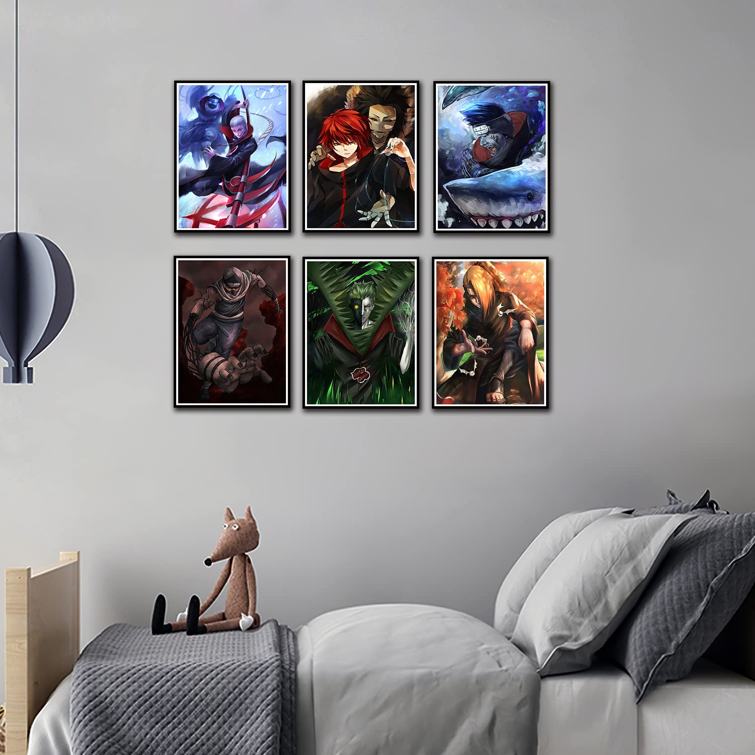 Snapklik.com : Akatsuki poster,Japan Anime Poster set,The Painting On ...