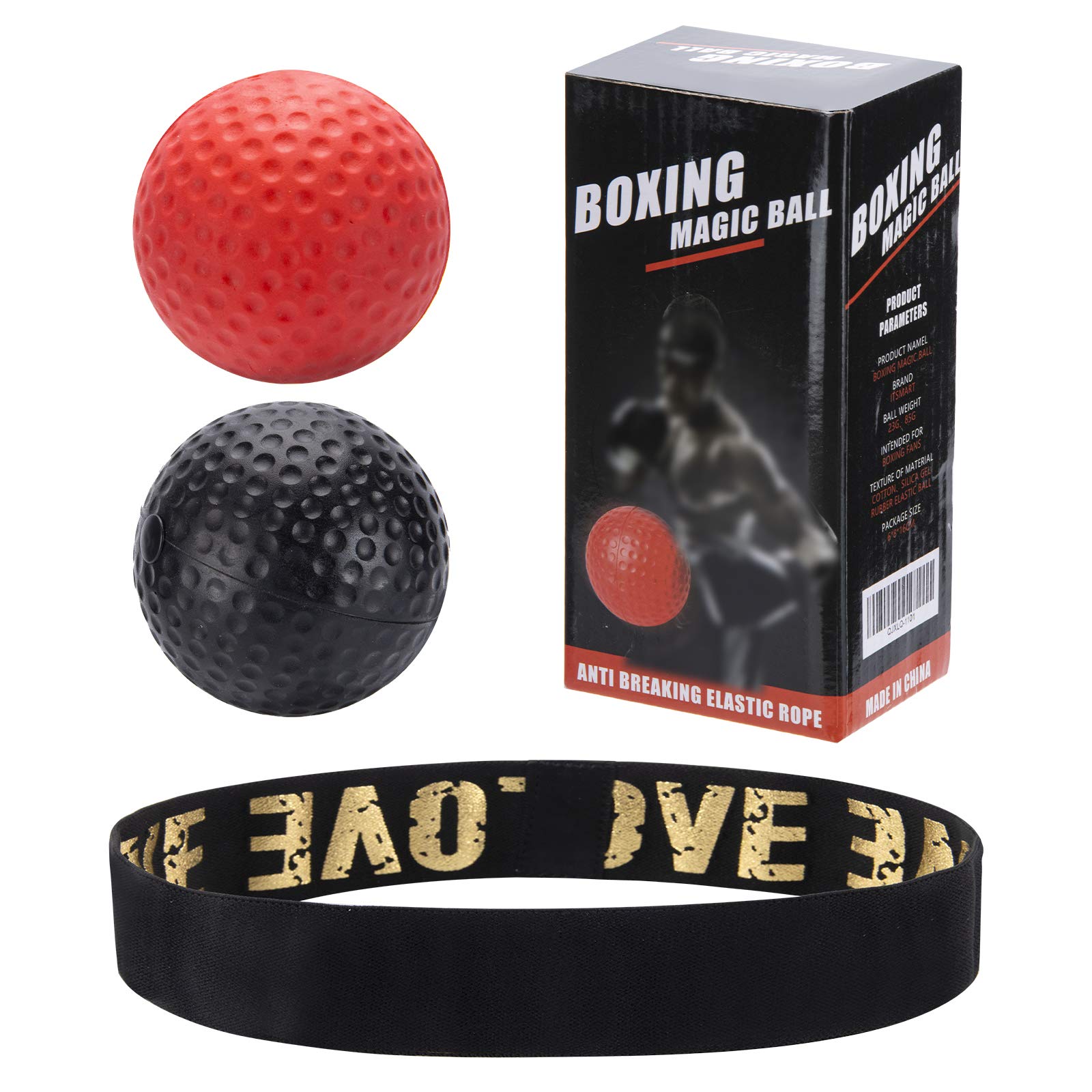 Snapklik.com : Boxing Reflex Ball Set - Kesntto Boxing Speed Training Ball