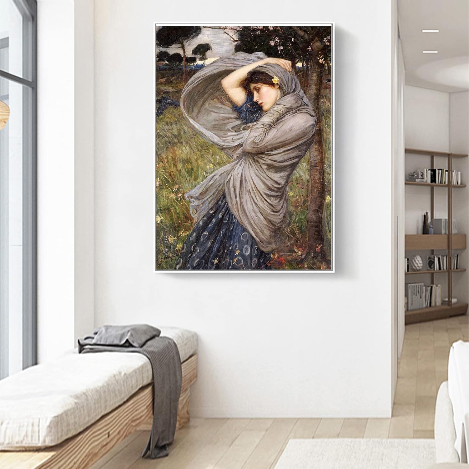 ZZPT Boreas por John William Waterhouse – Póster de reproducción de ...