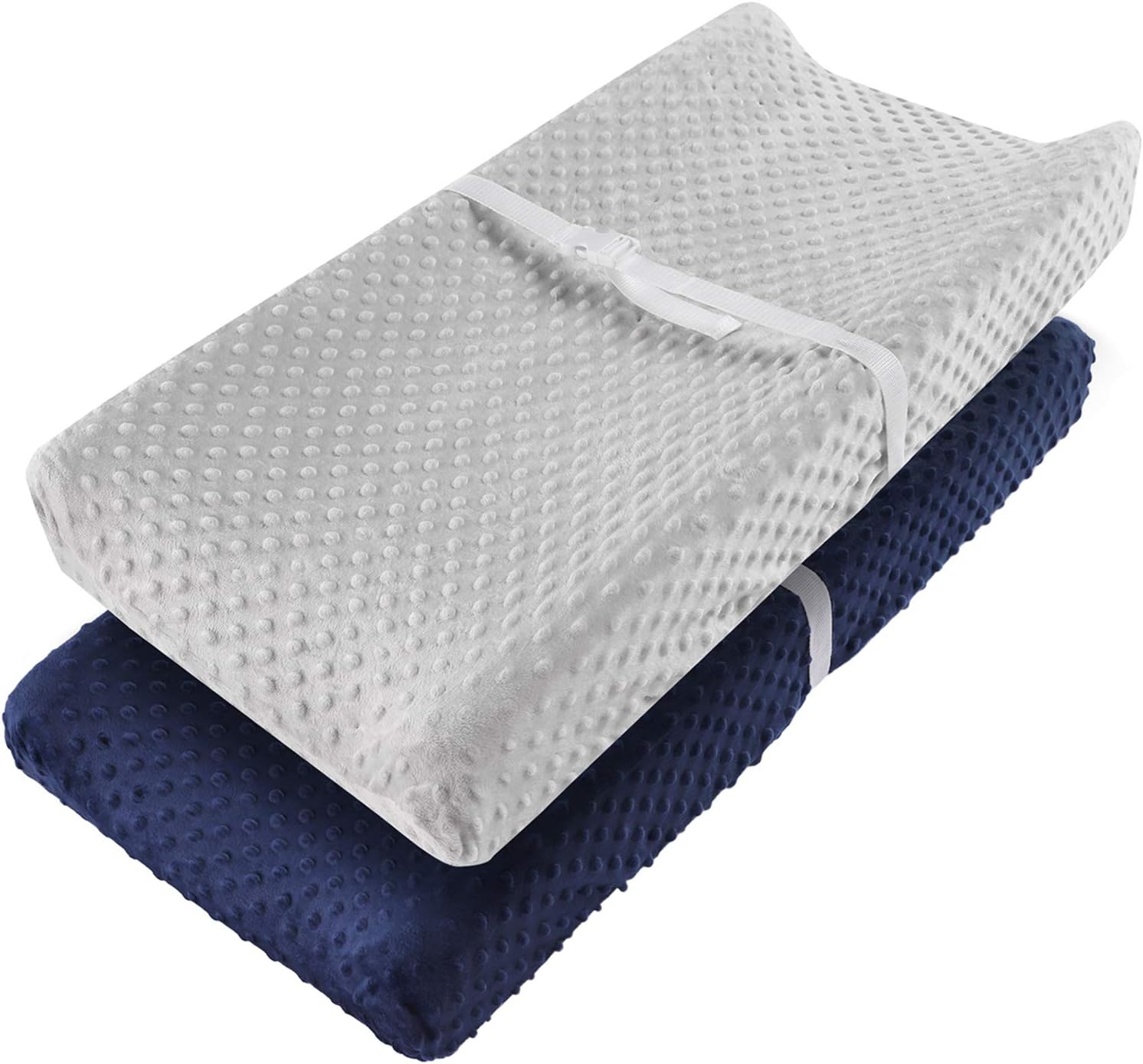 Amazon.com: Vextronic Changing Pad Covers Ultra Soft Minky Dots Plush ...
