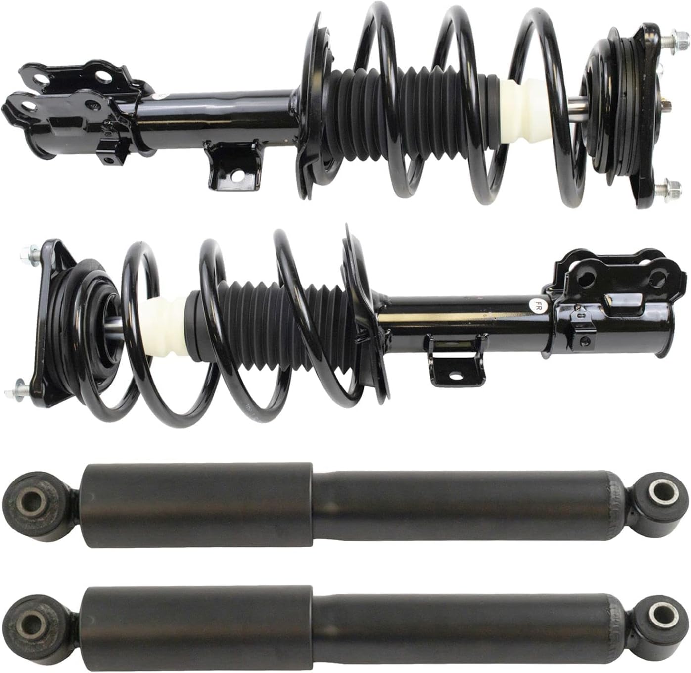 Amazon.com: Front & Rear Complete Struts & Shock Absorbers Set of 4 ...