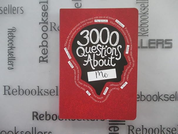 3000 Questions About Me Activity Journal - Piccadilly Multi-Colored ...