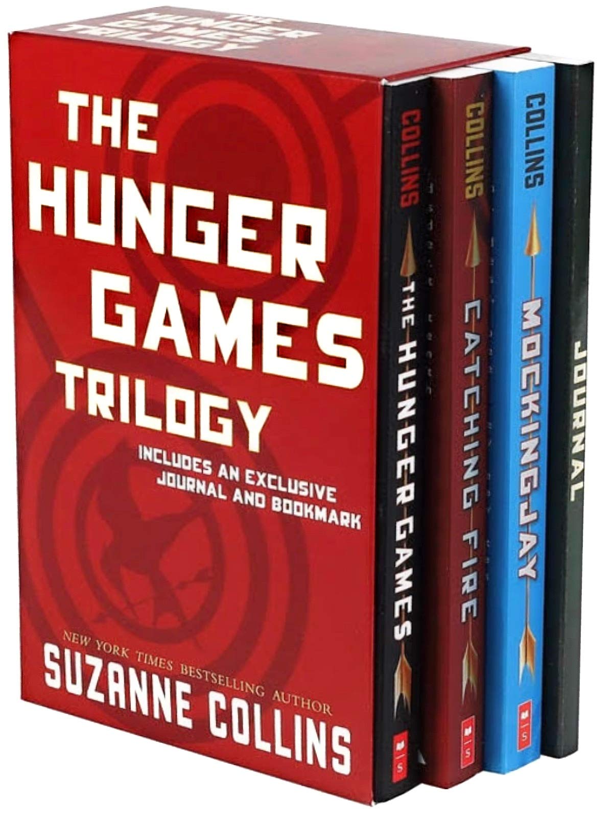 THE HUNGER GAMES TRILOGY INCLUDES AN EXCLUSIVE JOURNAL AND BOOKMARK ...