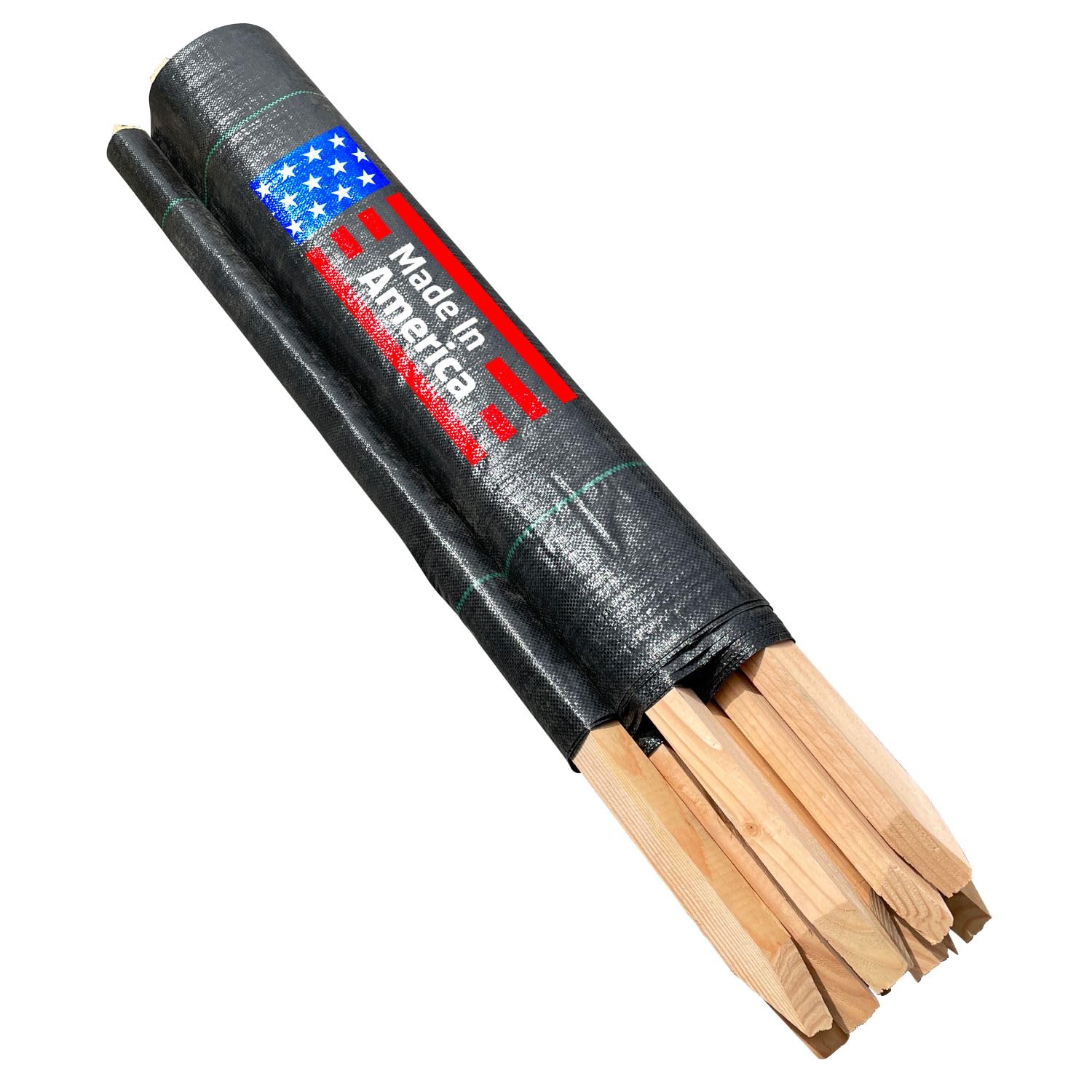 Amazon.com : Sandbaggy 3 ft x 100 ft Black Silt Fence with Wooden ...