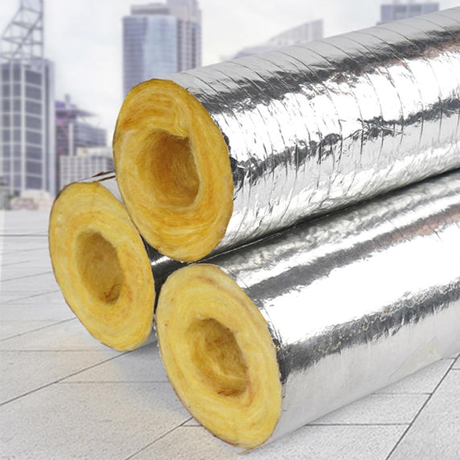 Pipe Insulation, Rock Wool Insulation, Glass Wool Pipe, Pipe Insulation ...