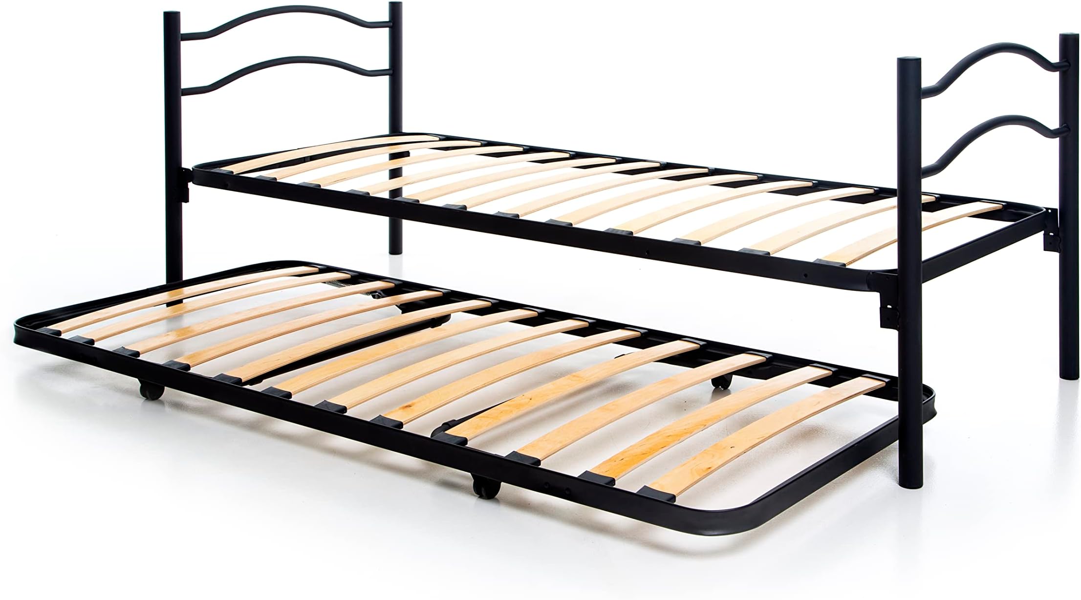 Doomostore. Doppio letto a ponte estraibile con doppia rete a doghe ...