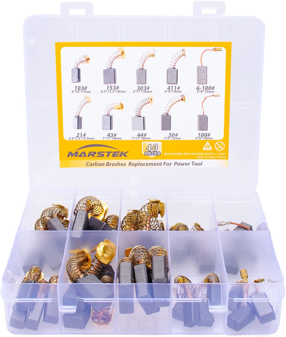 Amazon.com: Carbon Brushes 999038 For Hitachi C12FSA, C7BD2, C7SB2 ...