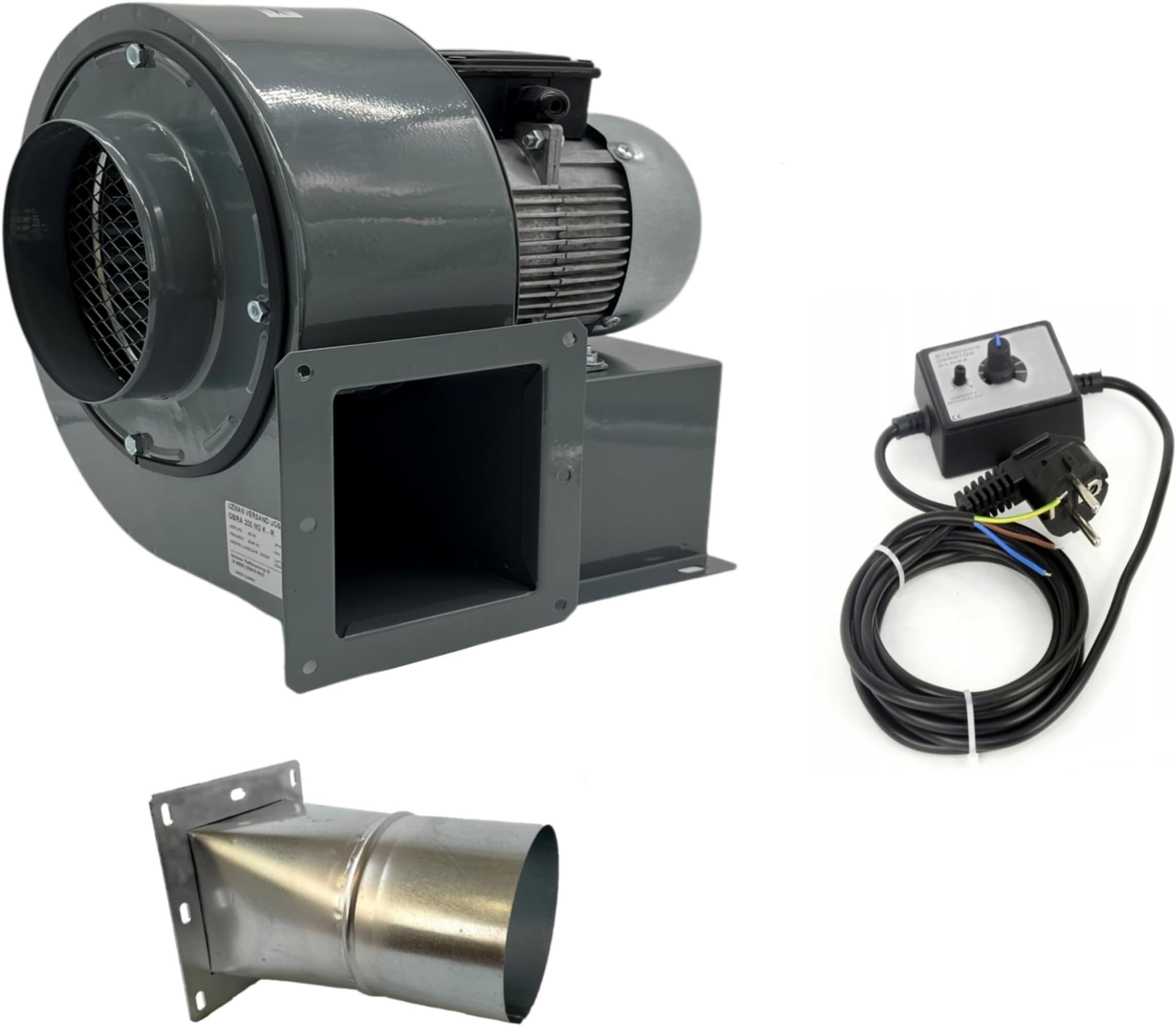 Uzman-Versand OBR200M Industriel Radiaux ventilateur, avec 500 W ...