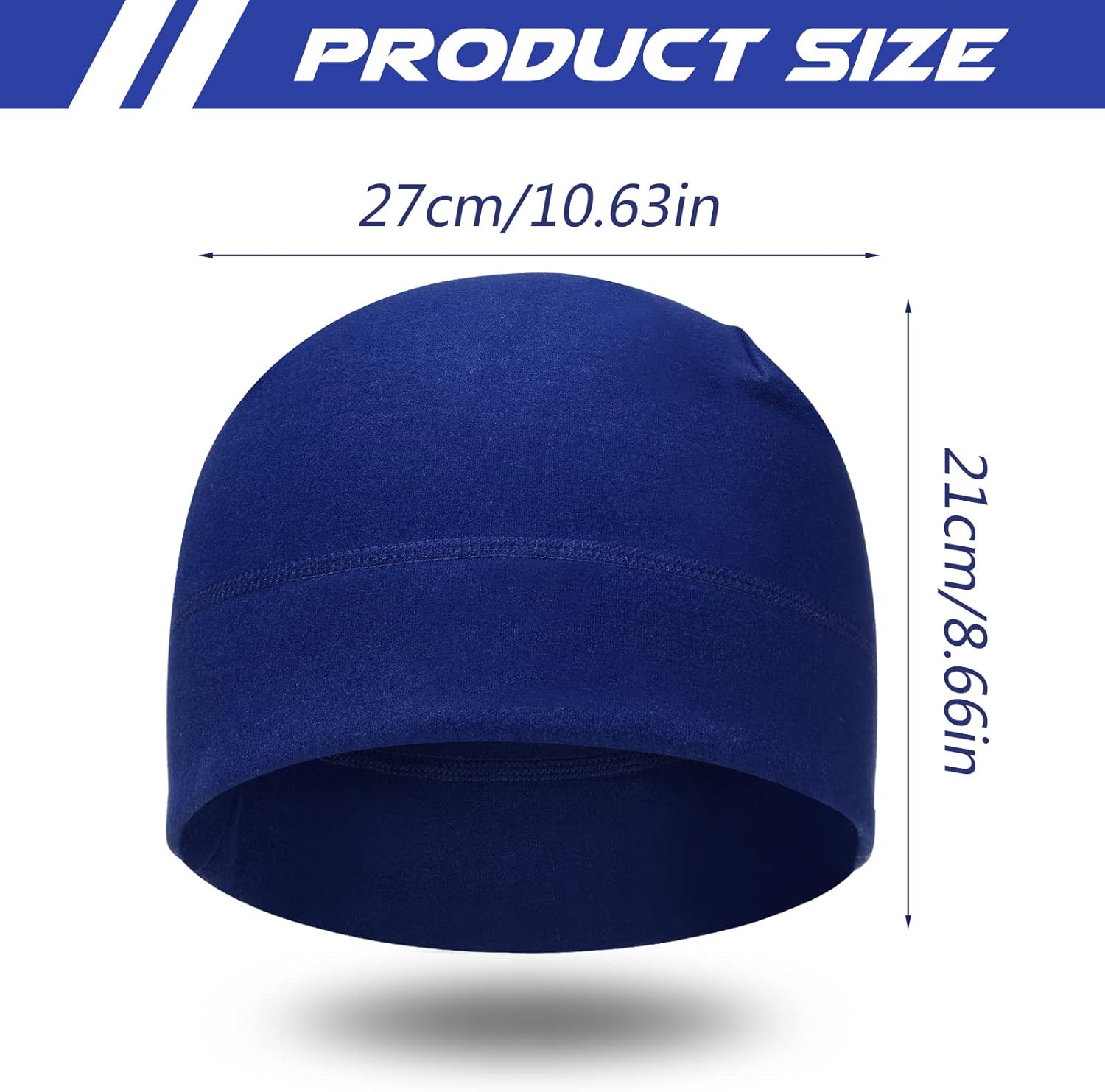 8 Pieces Skull Cap Helmet Liner Unisex Winter Beanie Cap Under Helmet ...