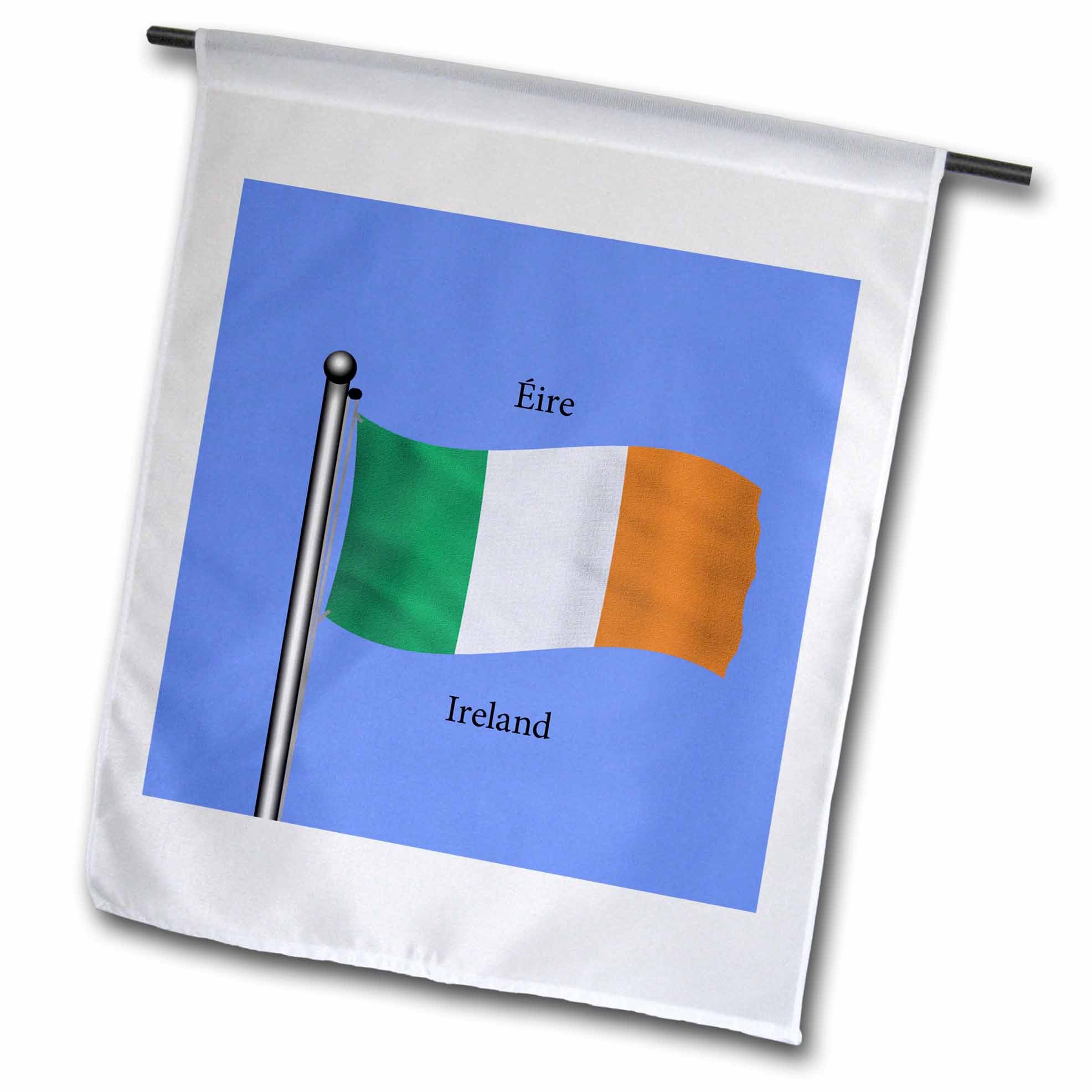Blue Irish Flag