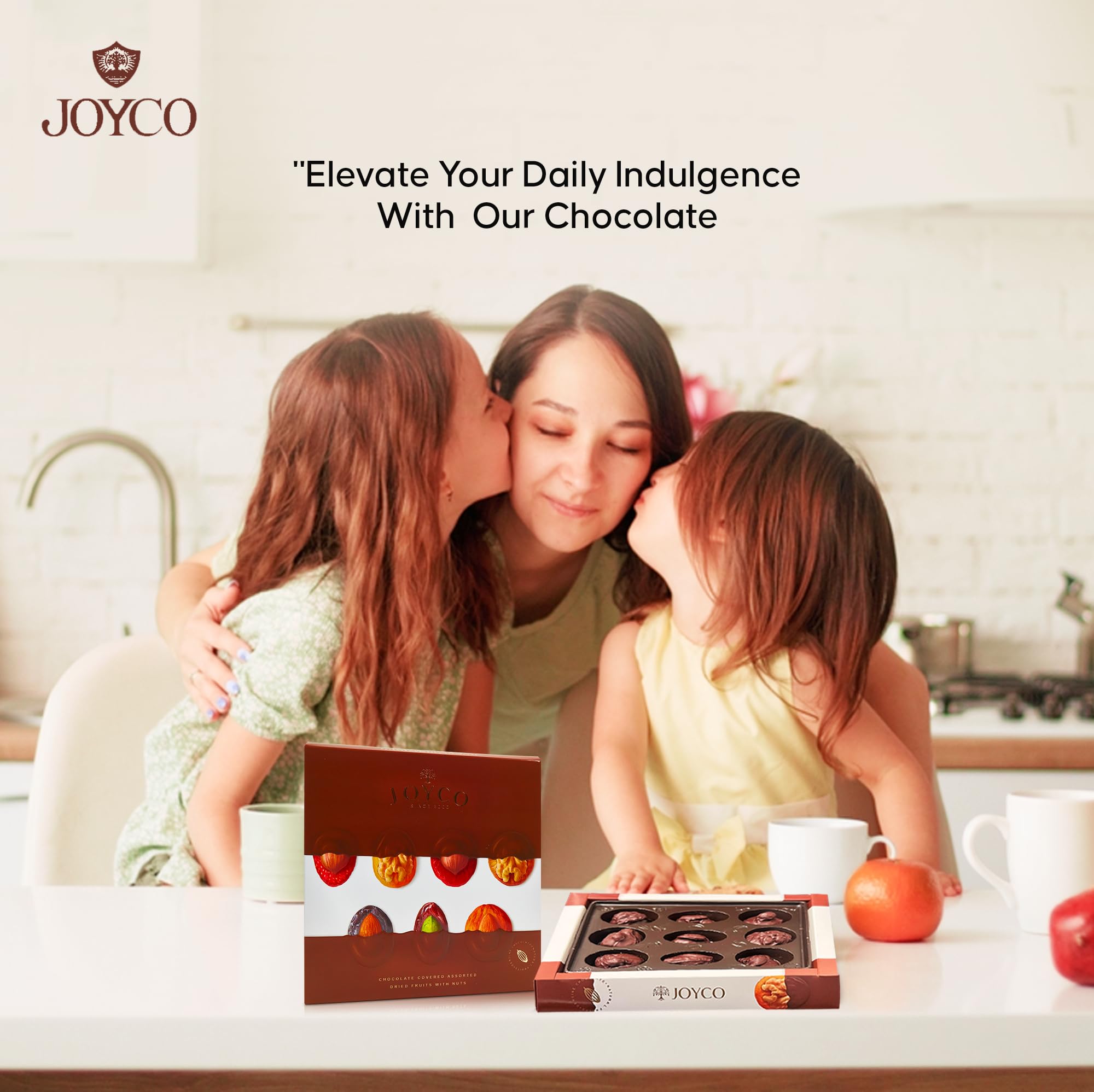 Snapklik.com : JOYCO Chocolate-Covered Assorted Dried Fruits