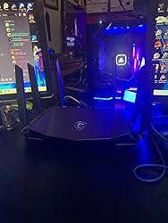 Amazon.com: MSI Radix AX6600 WiFi 6 Tri-Band Gaming Router, AI QoS, 1 ...
