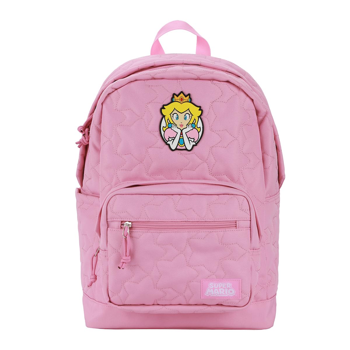 Amazon.com | Super Mario Brothers Princess Peach 17" Quilted Backpack ...