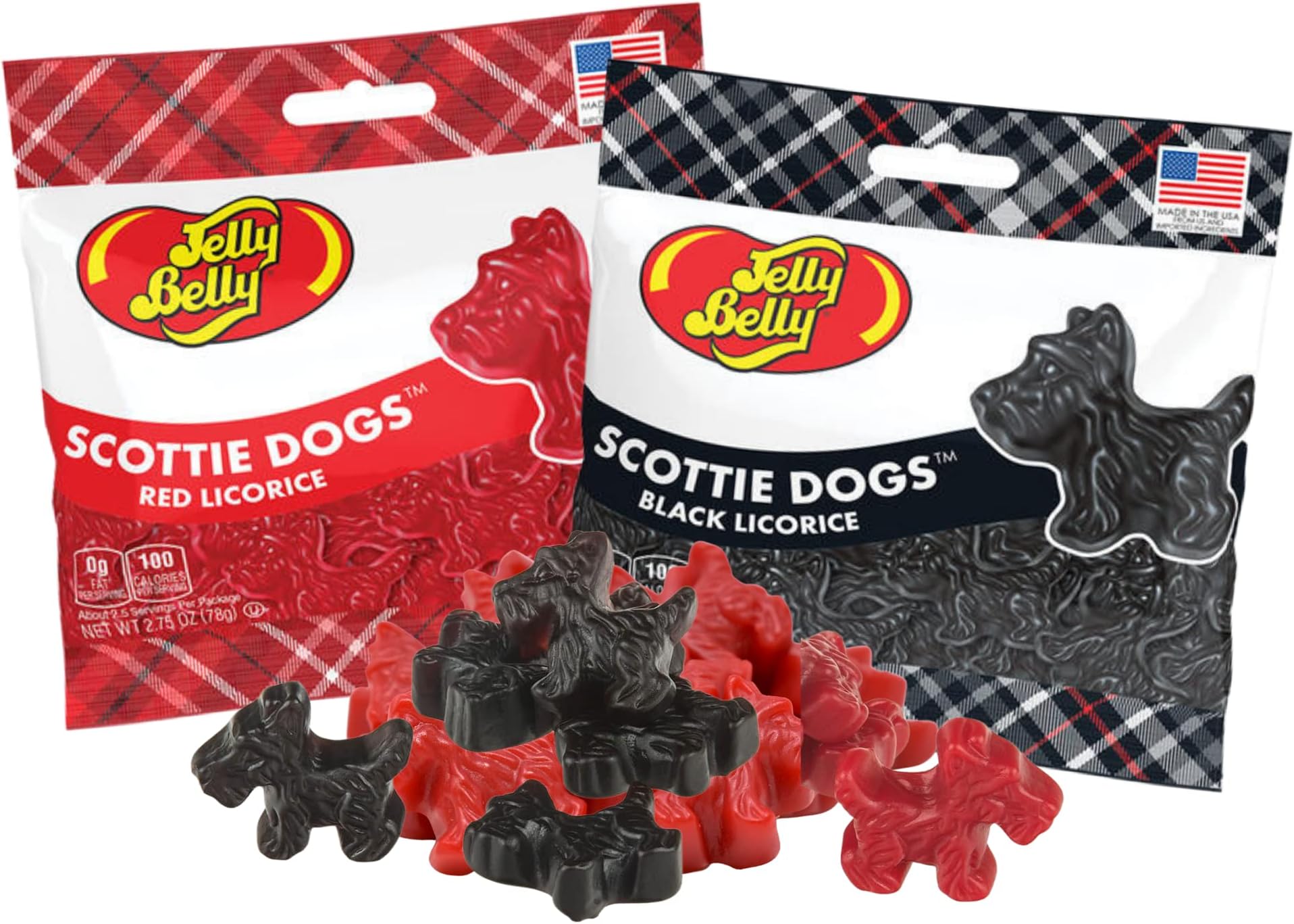 Amazon.com : Gimbals Licorice Scottie Dogs Red 1 Pound : Licorice Candy ...