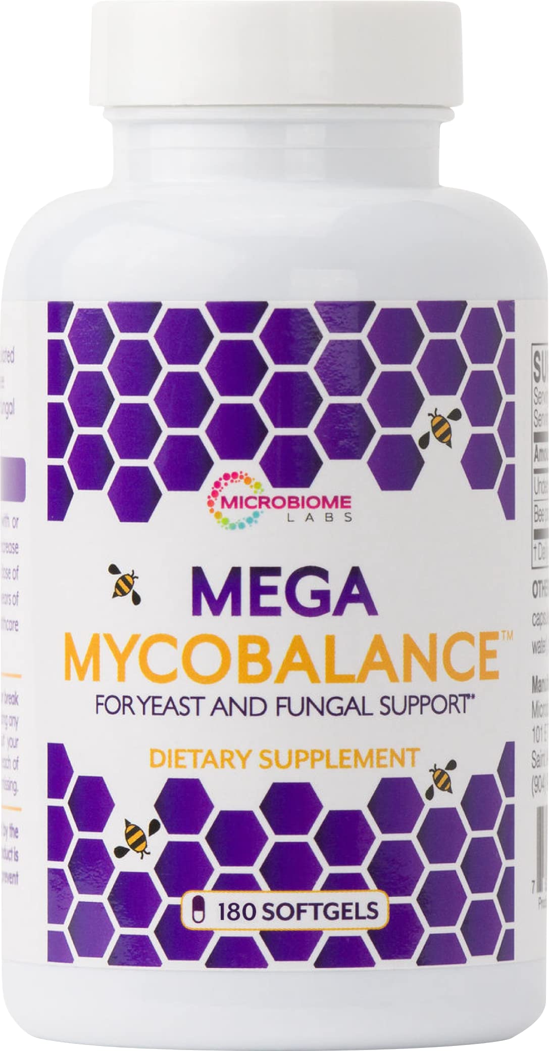 Buy Microbiome Labs MegaMycoBalance - Undecyclenic + Bee Propolis ...
