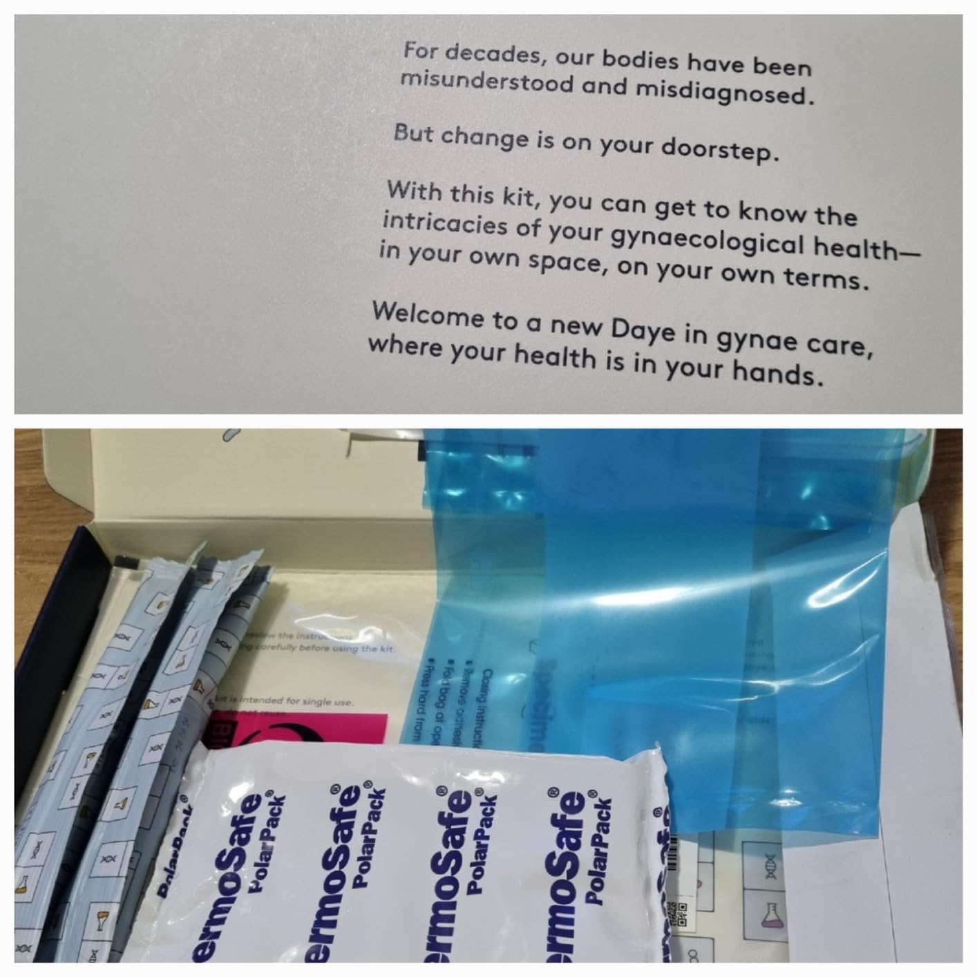 Daye at-Home Microbiome Screening, Gynae Bacteria Test, Comfortable ...