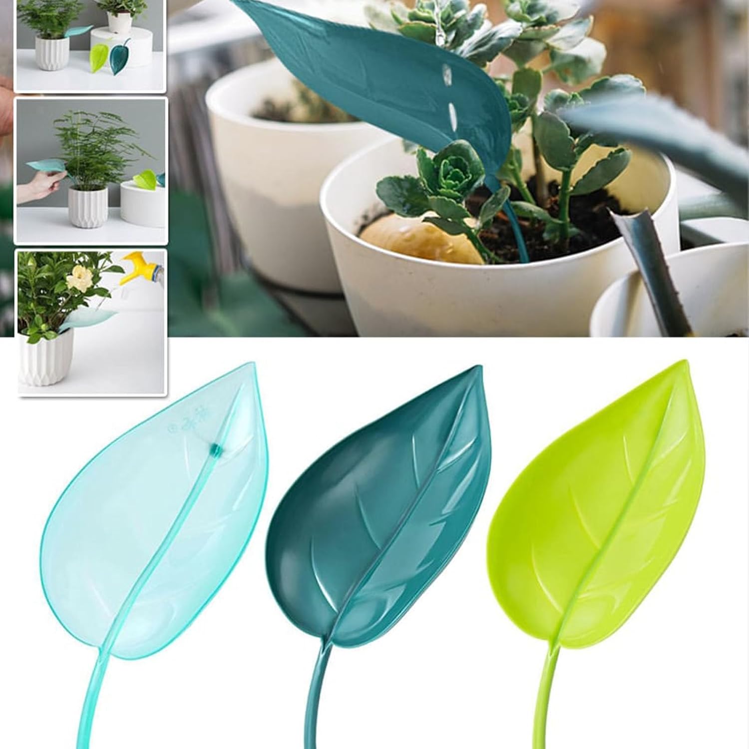 Amazon.com : YHNJI 12PCS Indoor Plant Watering Funnel Devices | Pots ...