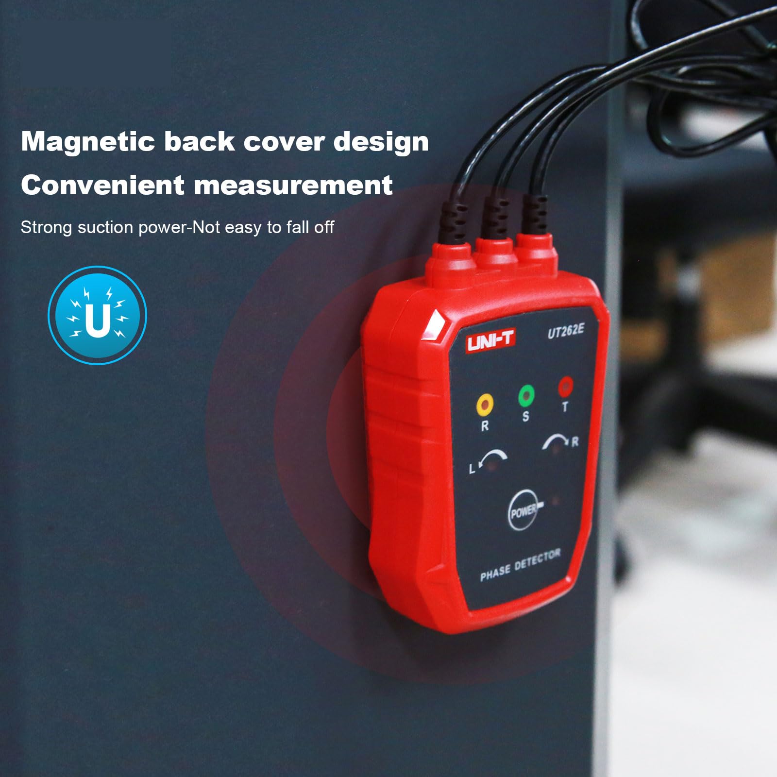 Snapklik.com : UNI-T 3 Phase Rotation Meter, AC 70-1000V Non-Contact ...