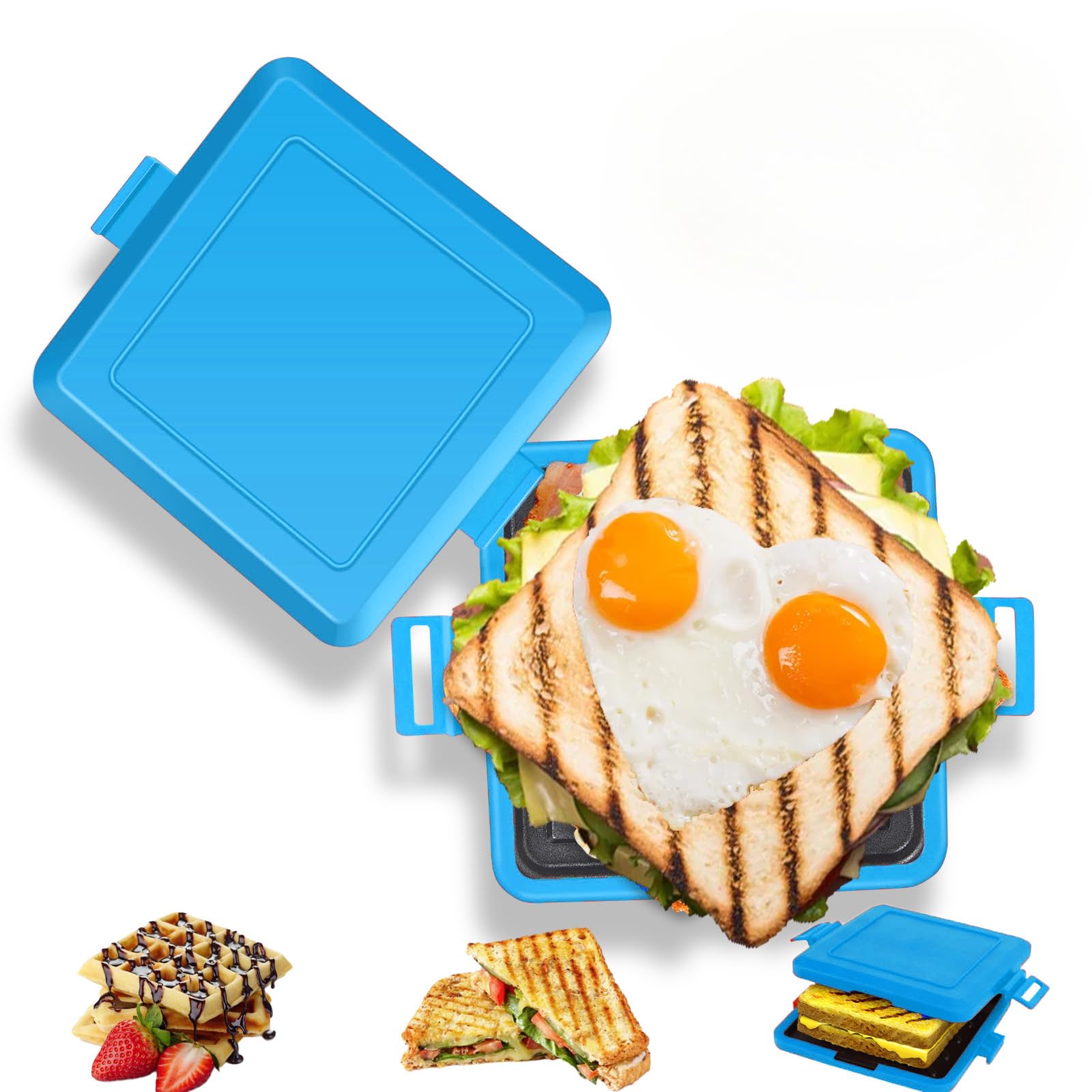 Amazon.com: Microwave Toastie Maker, Microwave Toaster Sandwich Maker ...