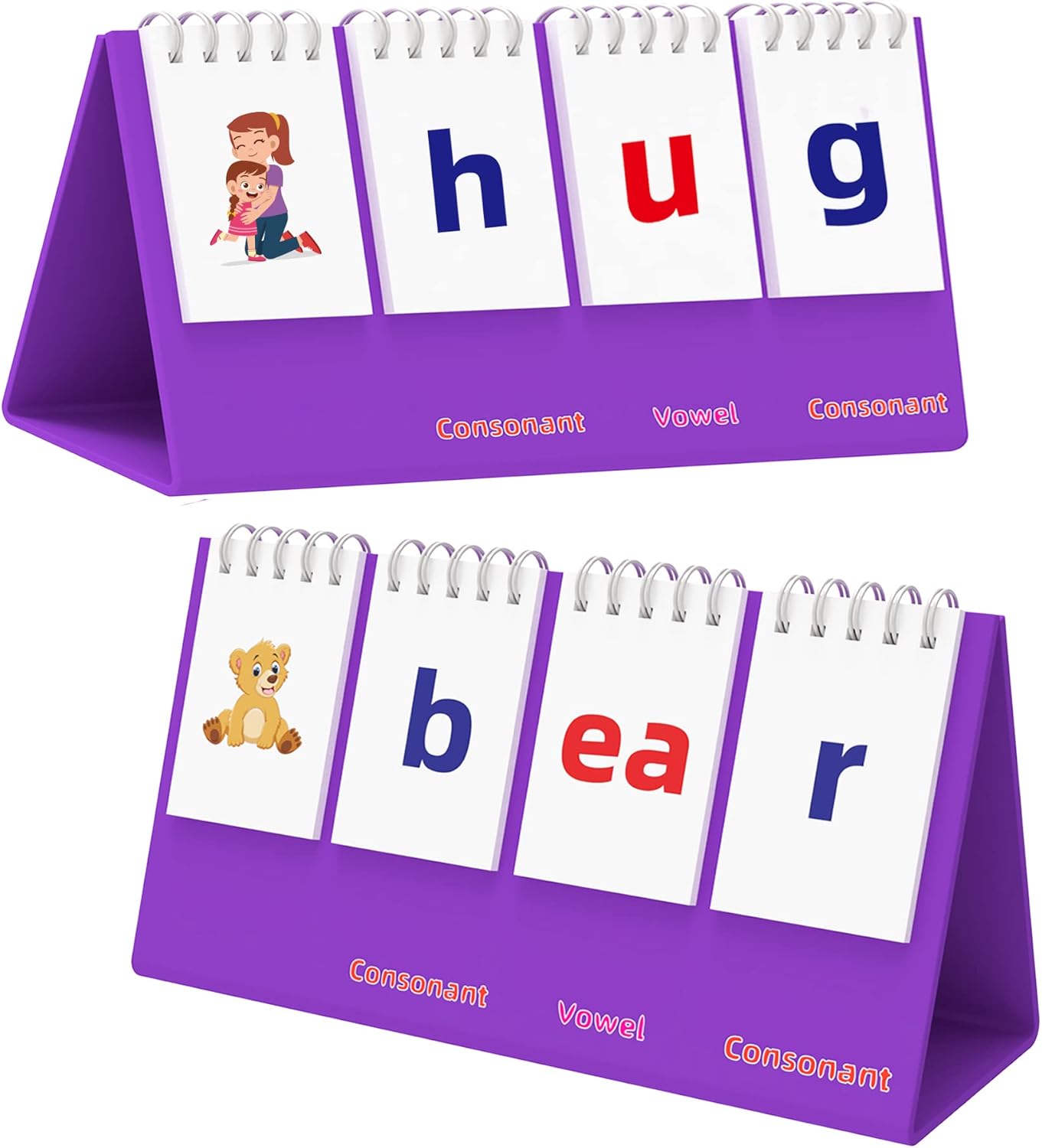 Amazon.com: CVC CVVC Word Builder, CVC Word Games, Phonics Games Flash ...