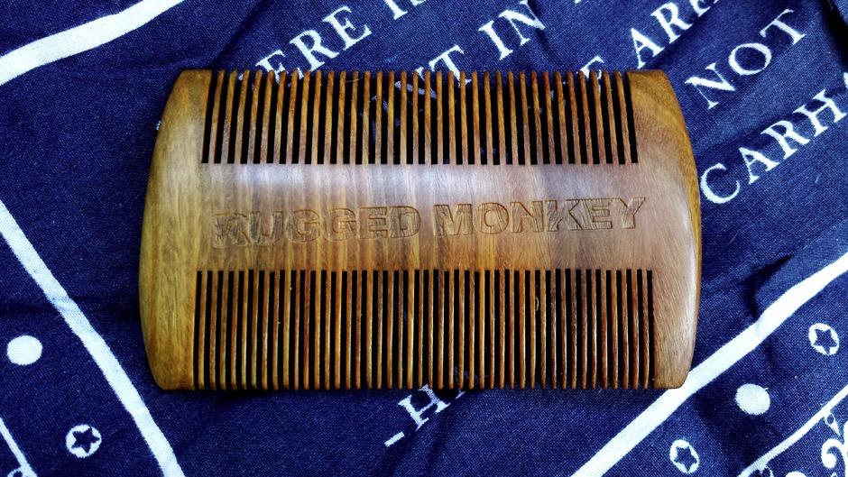 Amazon.com: Beard and Moustache Comb with Green Sandalwood From Rugged ...