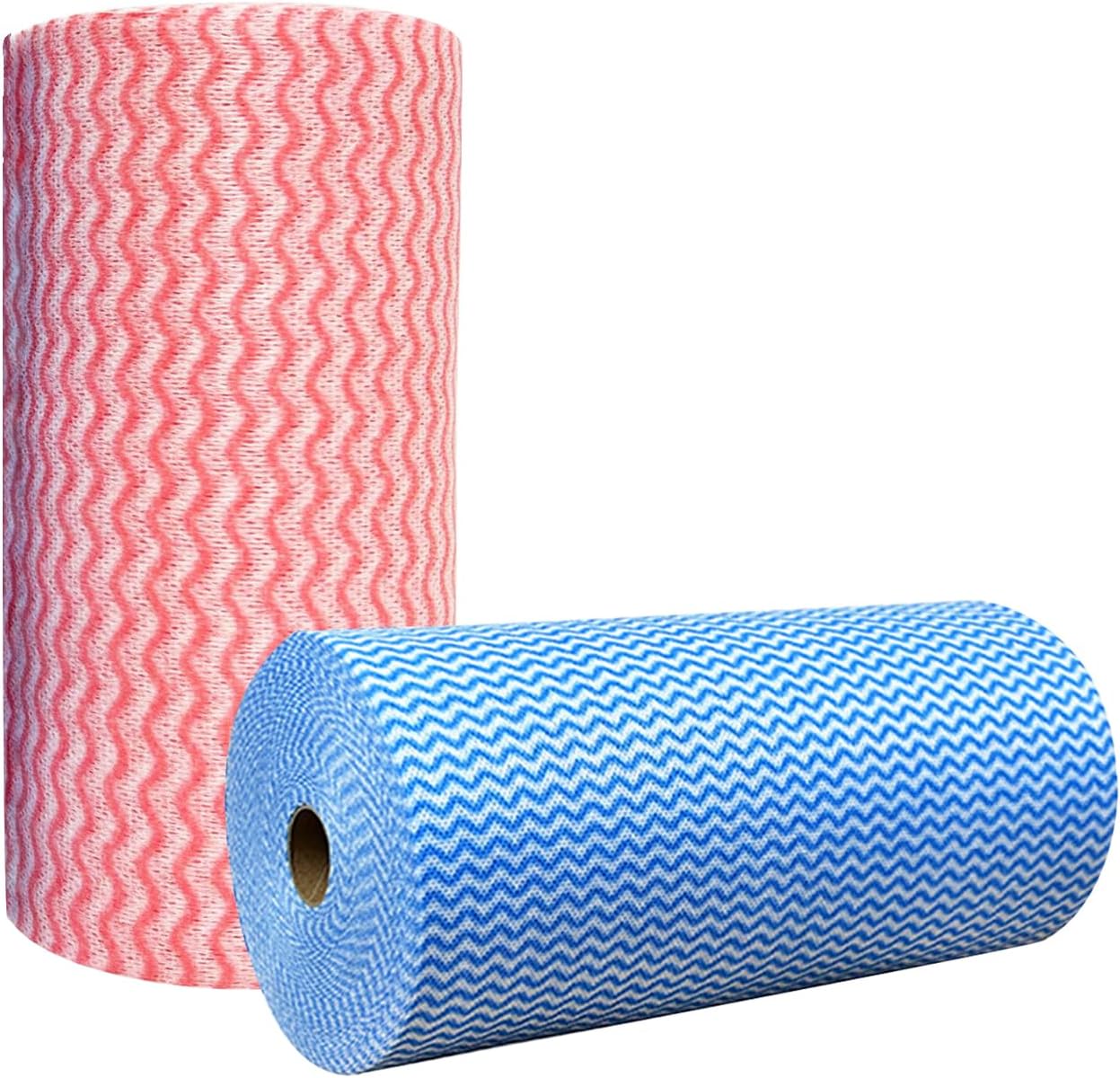 Amazon.com: JEBBLAS Reusable Cleaning Wipe, Household &Kitchen Towels ...