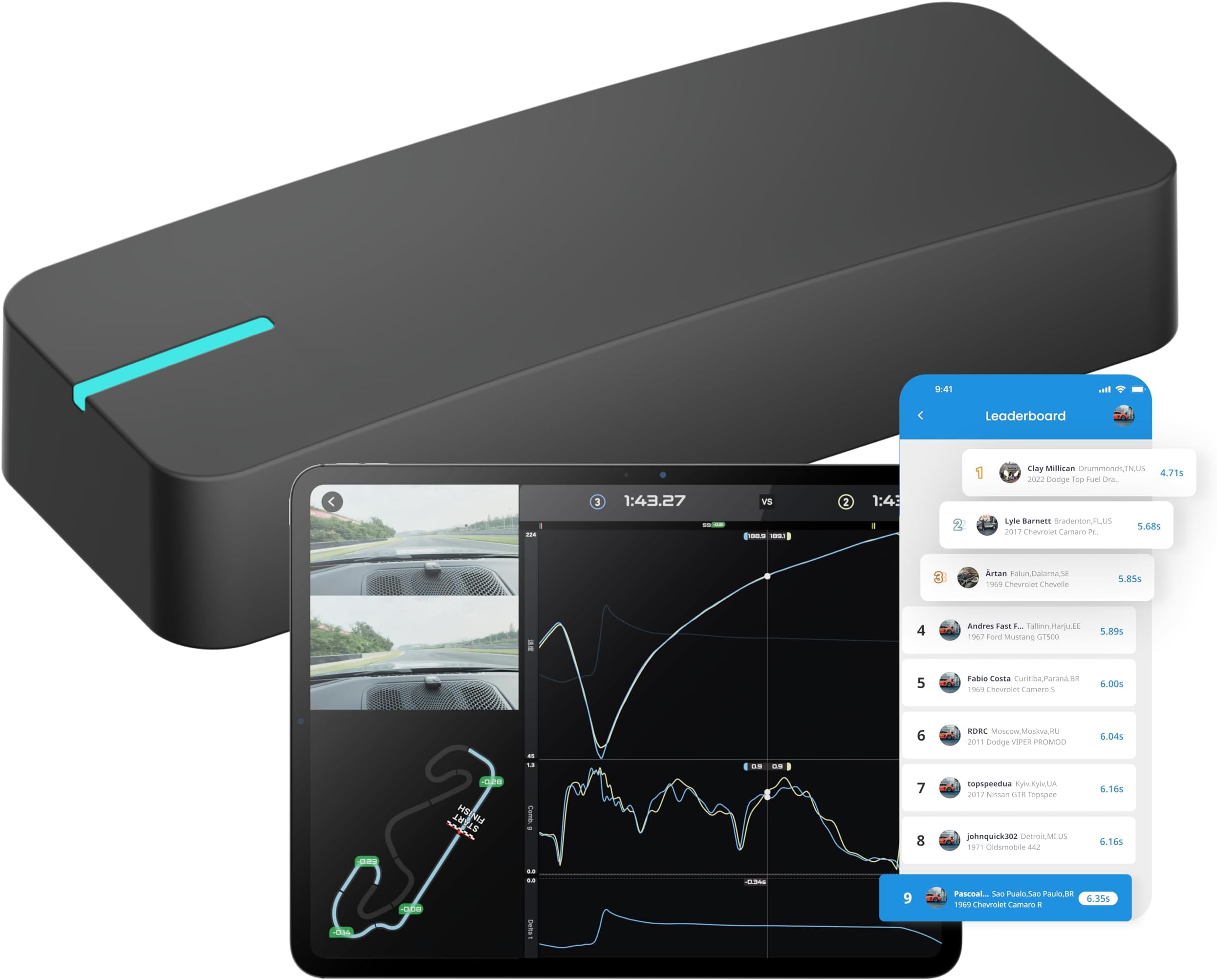 Amazon.com: New dragy GPS Based Performance Meter, up to 25Hz GPS Laptimer, Upgraded UBLOX 10th ...