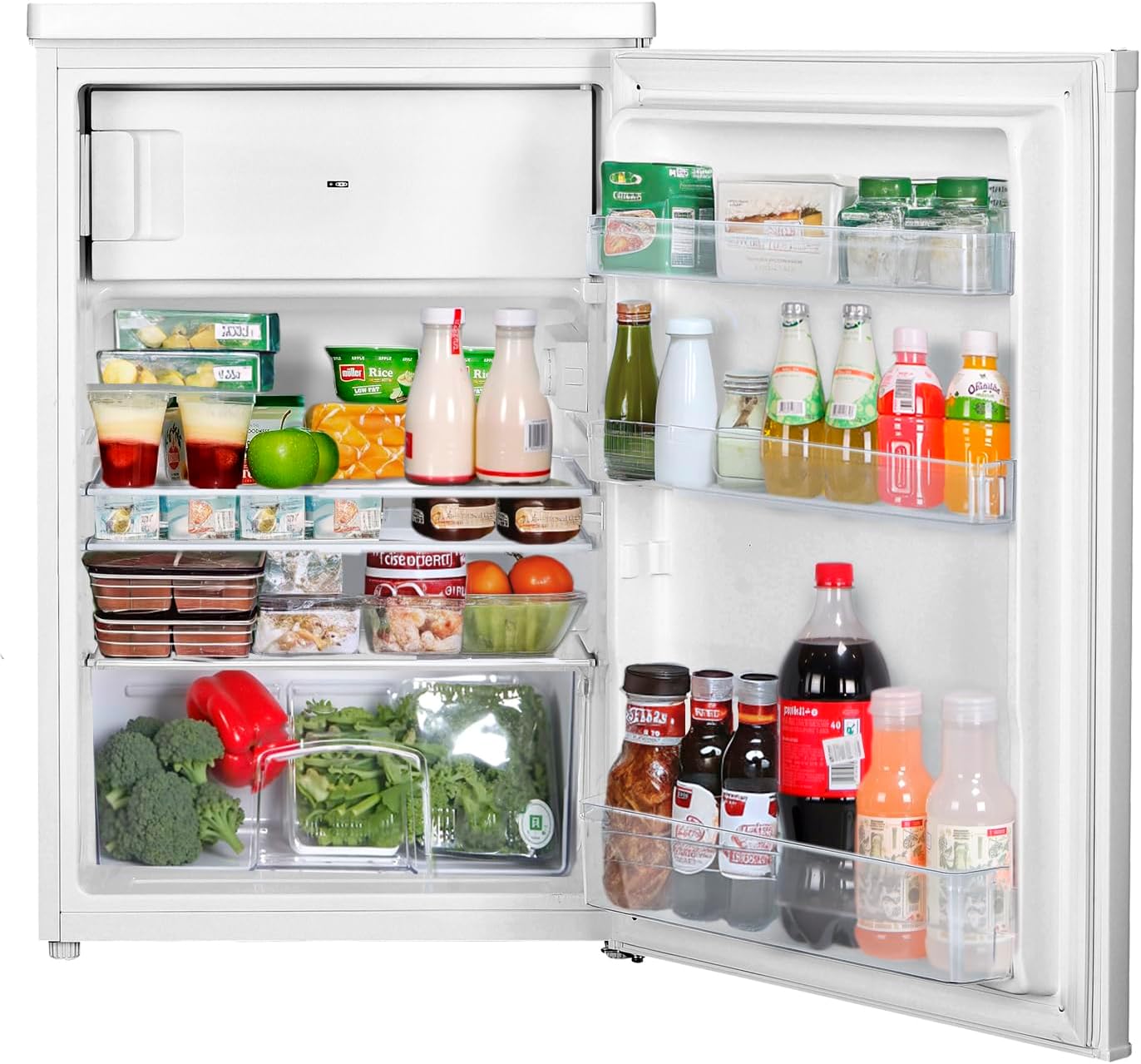 English Electric Undercounter Fridge with Ice Box 55cm EEF154H E Rated ...
