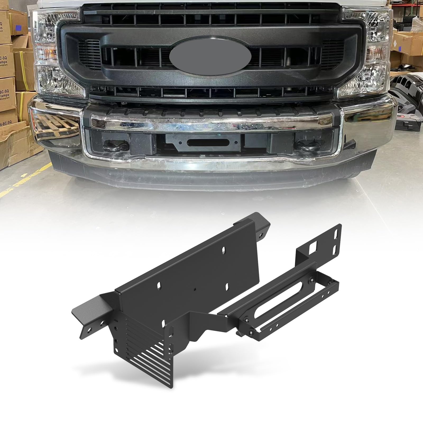 Ford Super Duty Winch Bumpers