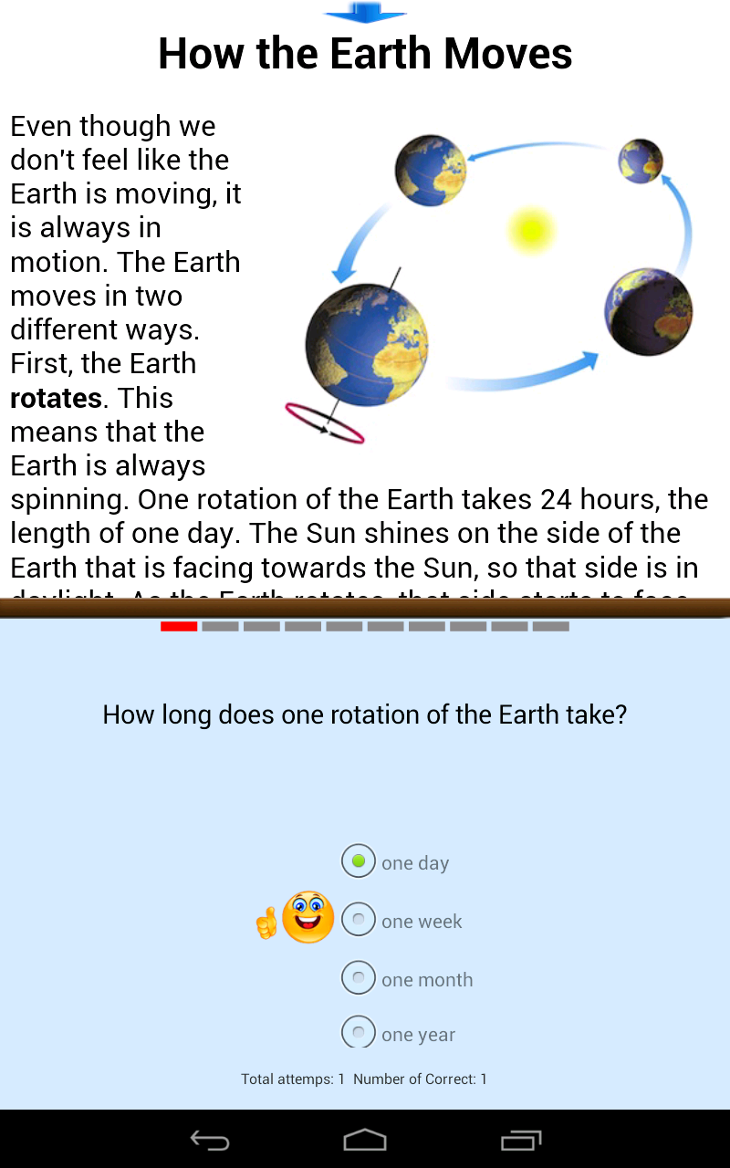 3rd Grade Science Reading Comprehension FREE - App on Amazon Appstore