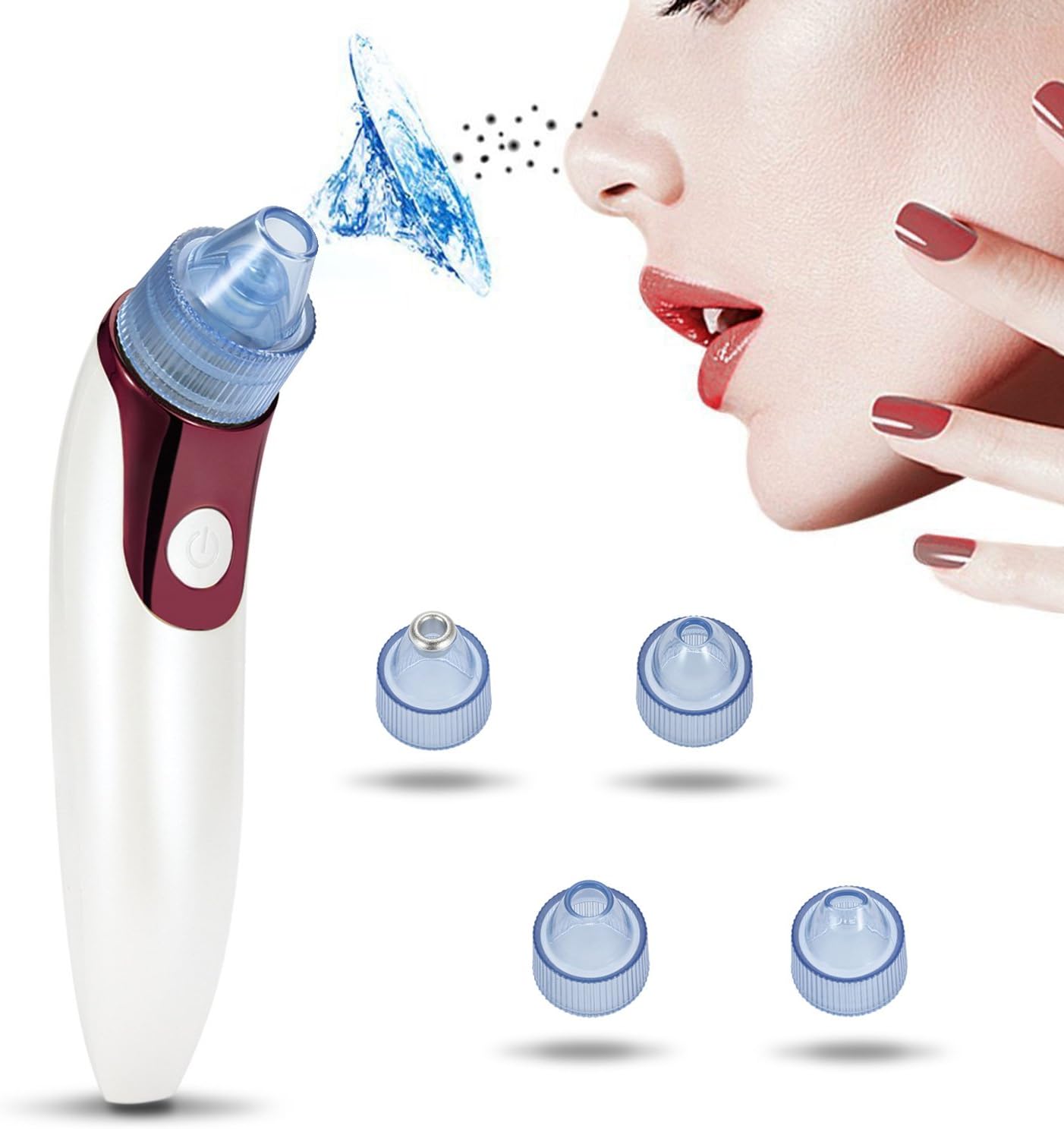 Pore Cleanser, iSuri Blackhead Remover Comedo Suction Vacuum Extraction ...