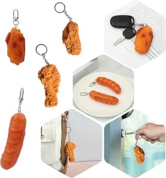 Amazon.com: Generic 1Pc Simulation Chicken Leg Chicken Wing Sausage ...