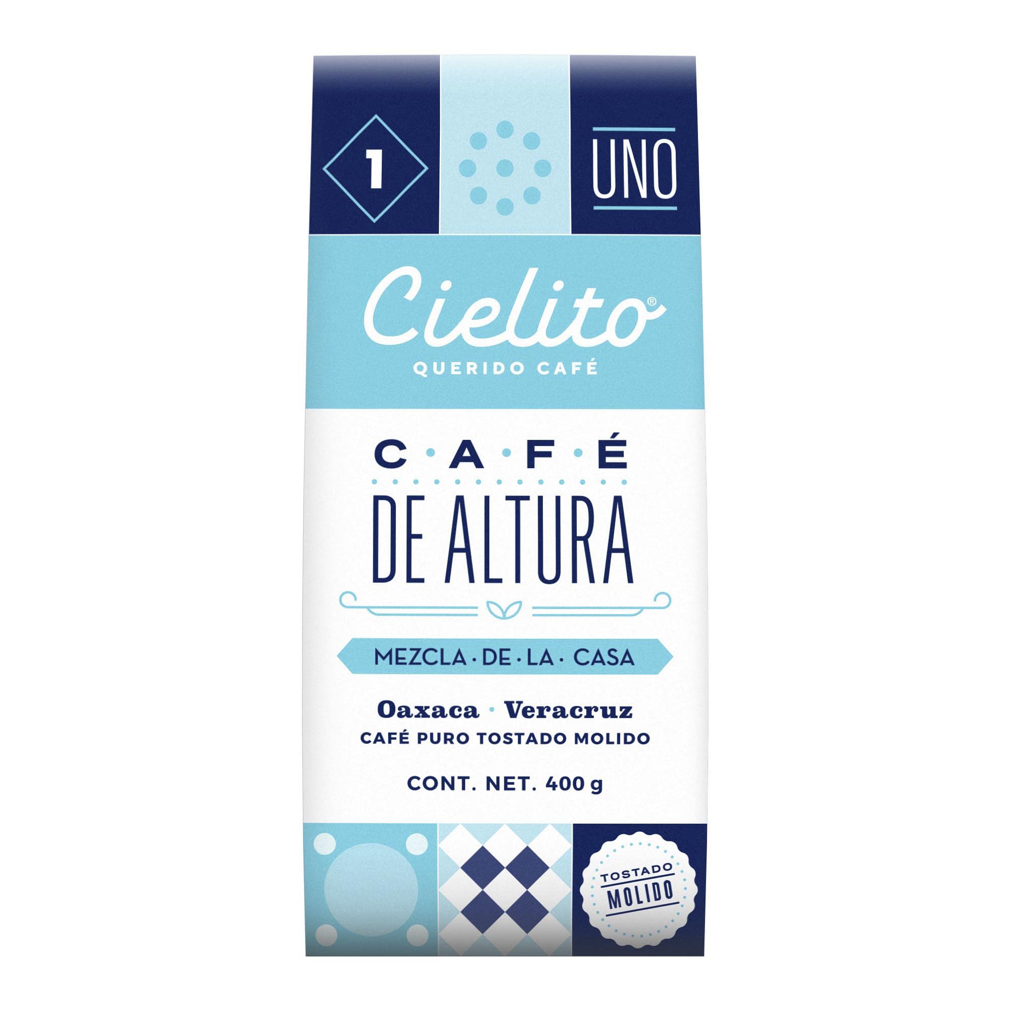 Cielito Querido Café Molido Mezcla de la Casa 400 g : Amazon.com.mx ...