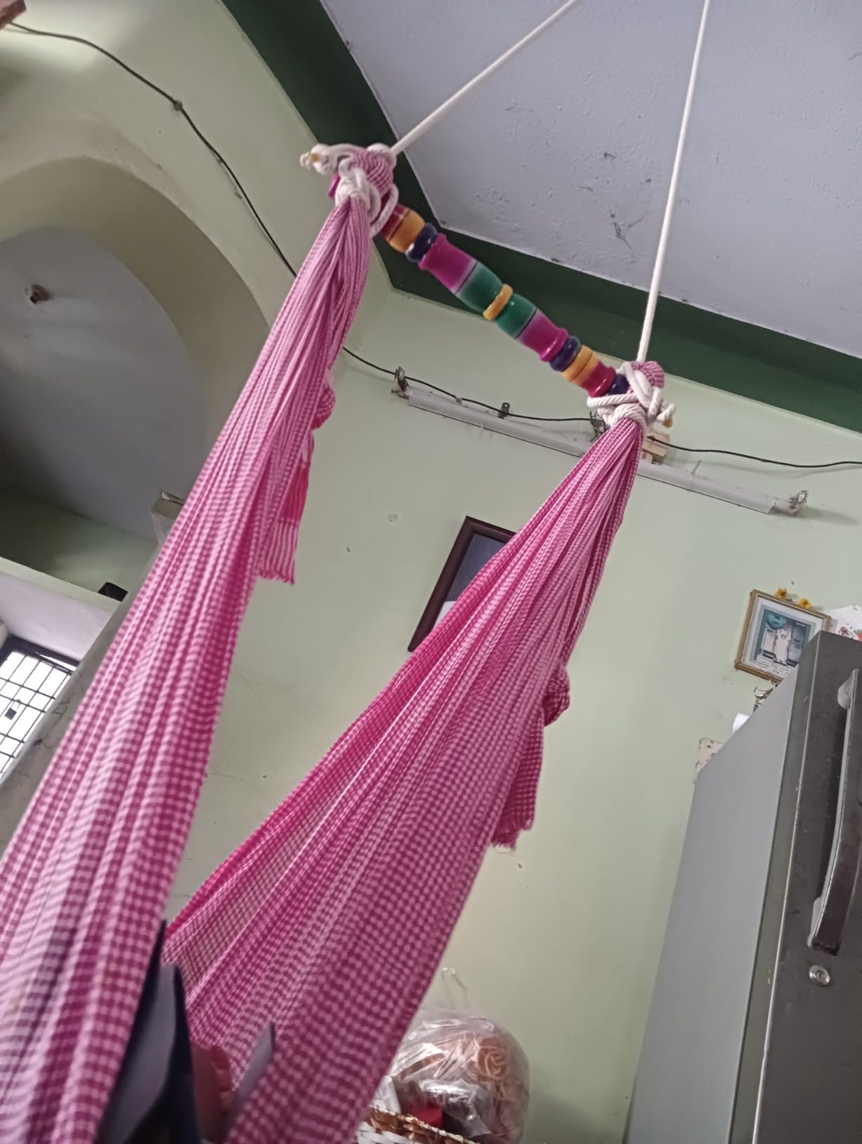 Jayam Traditional Jayam Traditional Wooden Thottil Kambu/Baby Cradle ...