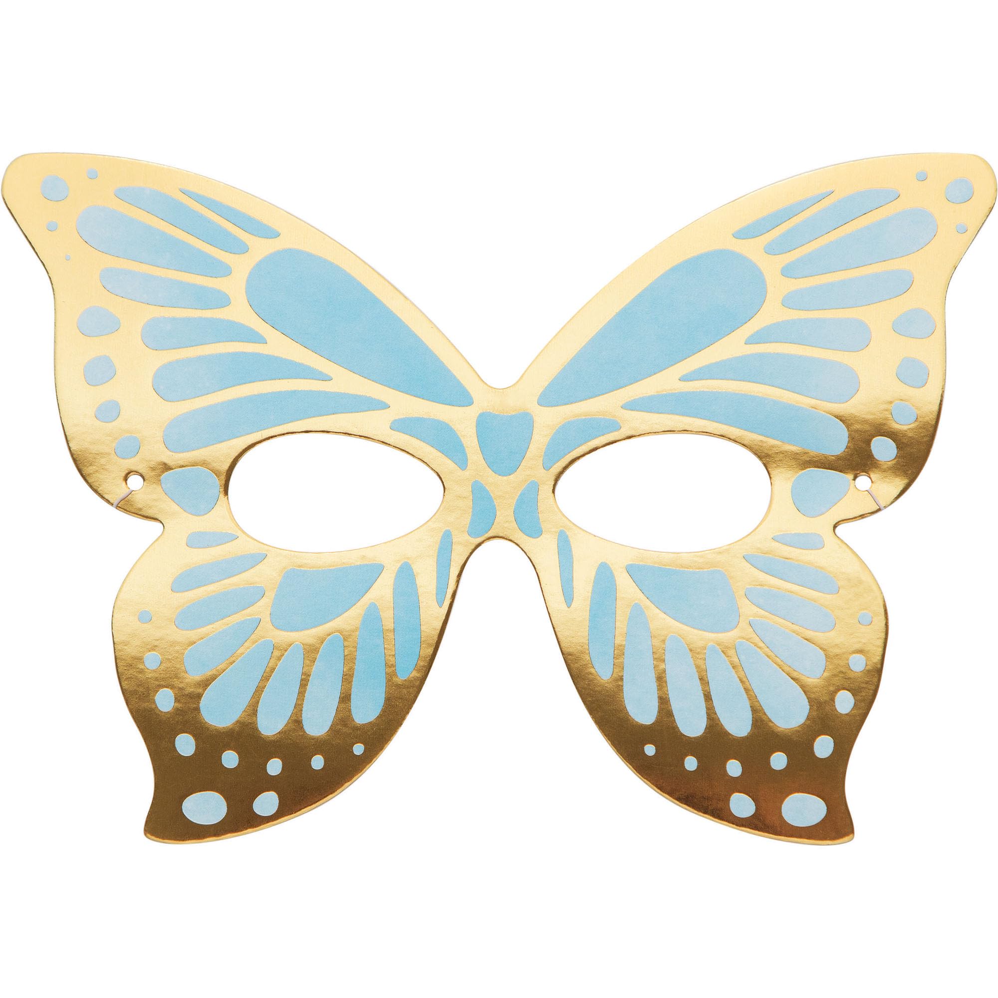 Butterfly Mask Template