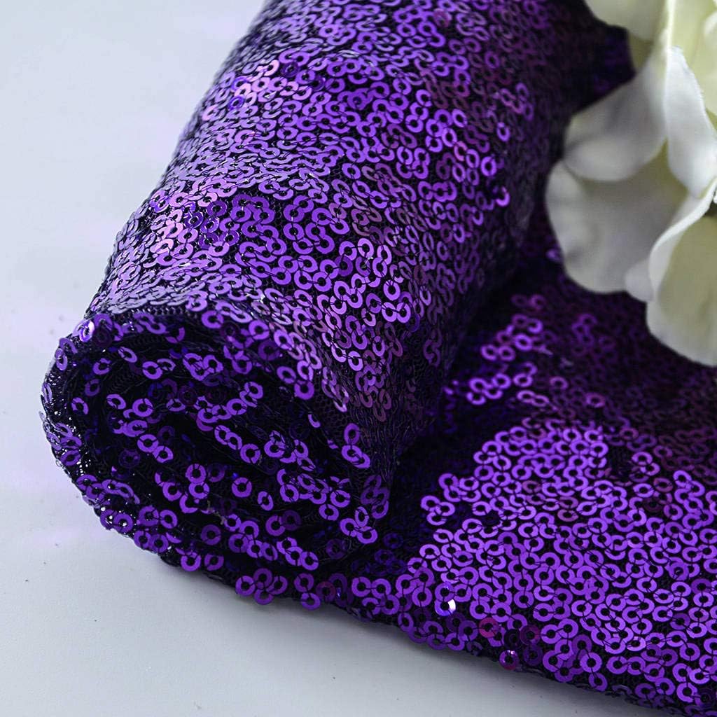 Fabric Purple Sequin-Fabric 1 Yard Washable Upholstery Fabric Cutting ...