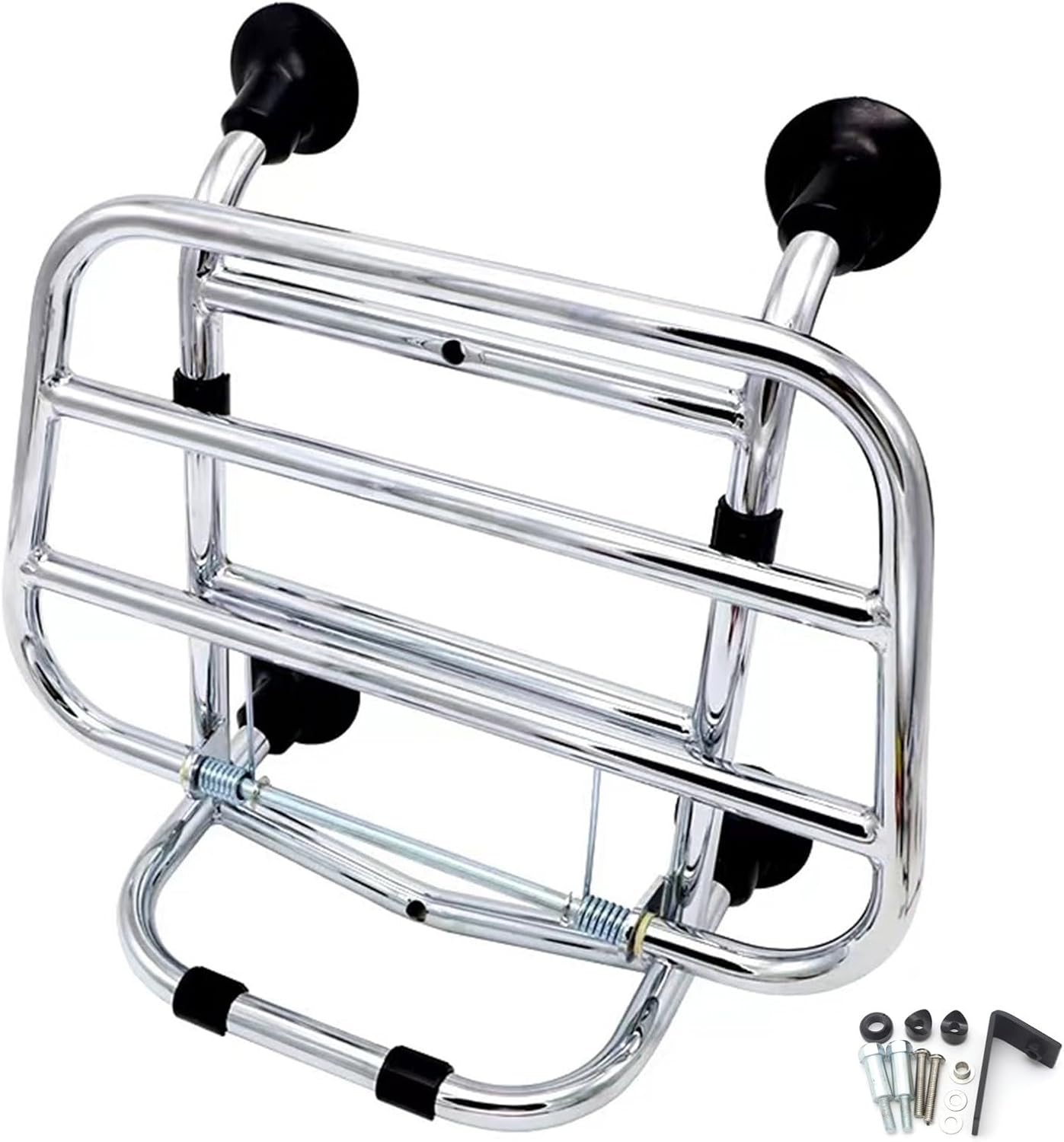Amazon.com: DFFMQSJ Motorcycle Front Luggage Rack Compatible with Vespa ...