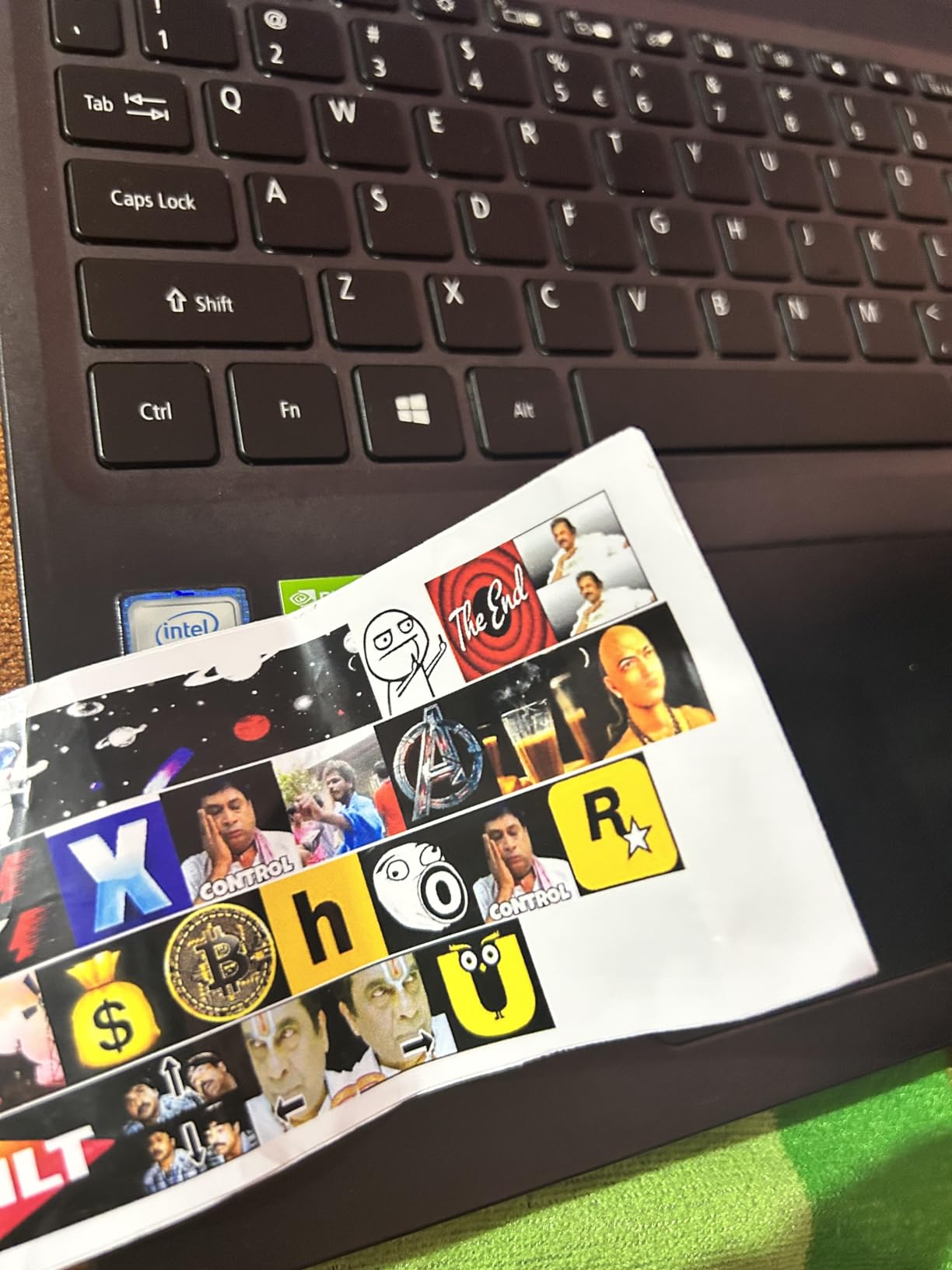 Laptop Keys Skin | Stickers | (Pack of 26 Keys Stickers) for Laptop ...