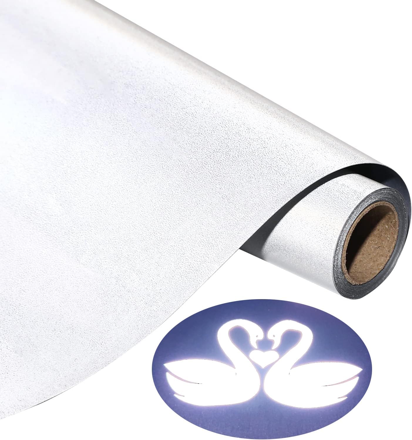 Amazon.com: Reflective Heat Transfer Vinyl HTV Roll 12in x 6ft ...