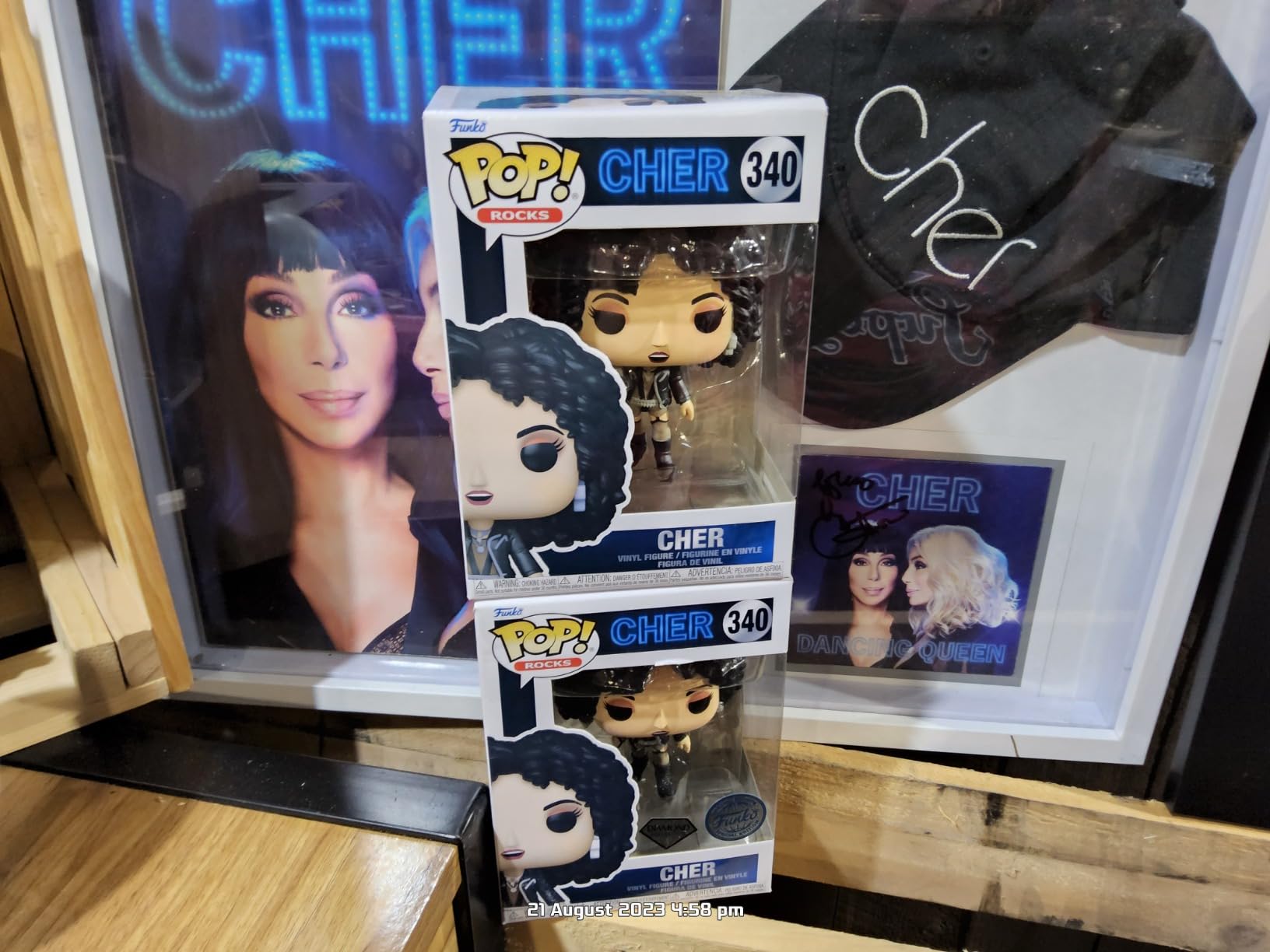 FUNKO POP! ROCKS: Cher (Turn Back Time) : Cher: Amazon.com.au: Toys & Games