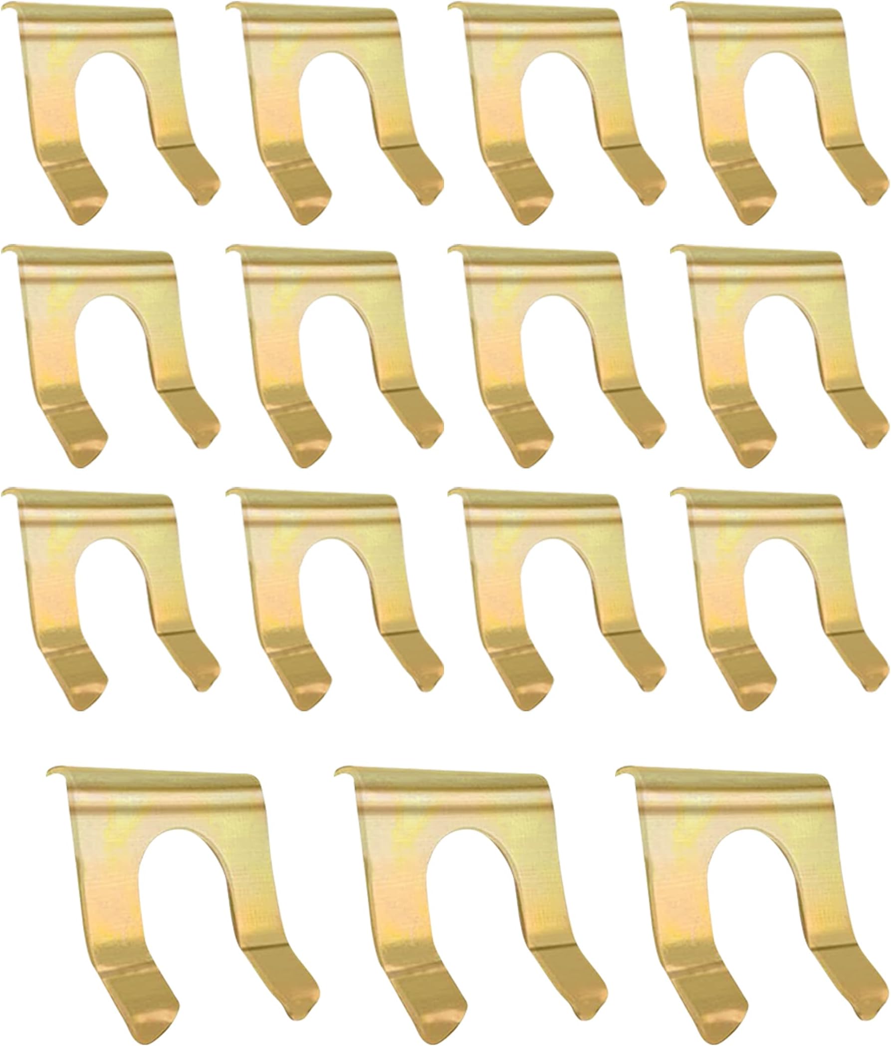 Amazon.com: Dickno 16 PCS Brake Line Clips Metal Brake Hose Retainer, U ...