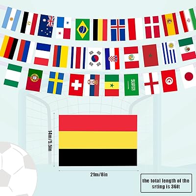 Anley 184Ft 200 Countries String Flag - International Bunting Banners ...