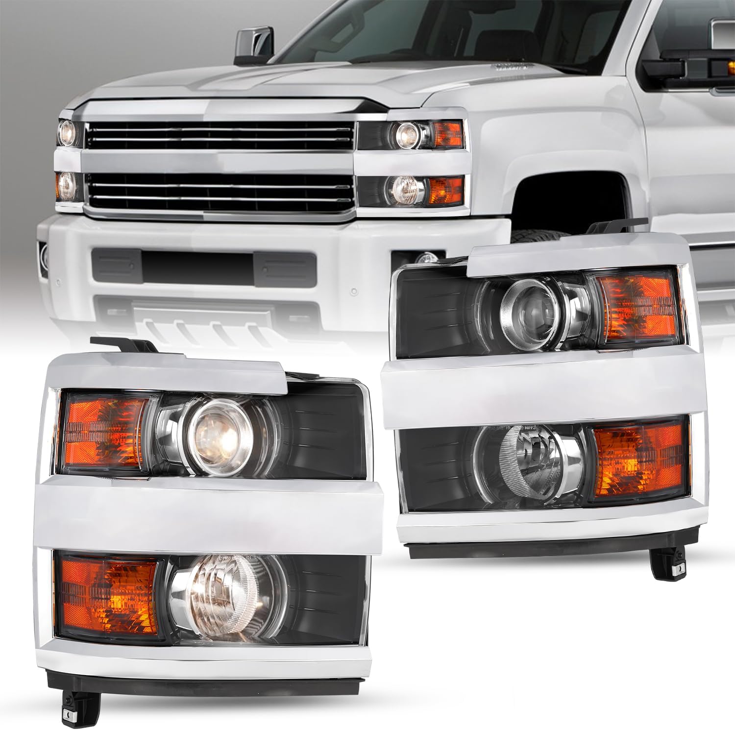 Amazon.com: SOCKIR Projector Headlight Assembly Fit for 2015 to 2019 ...