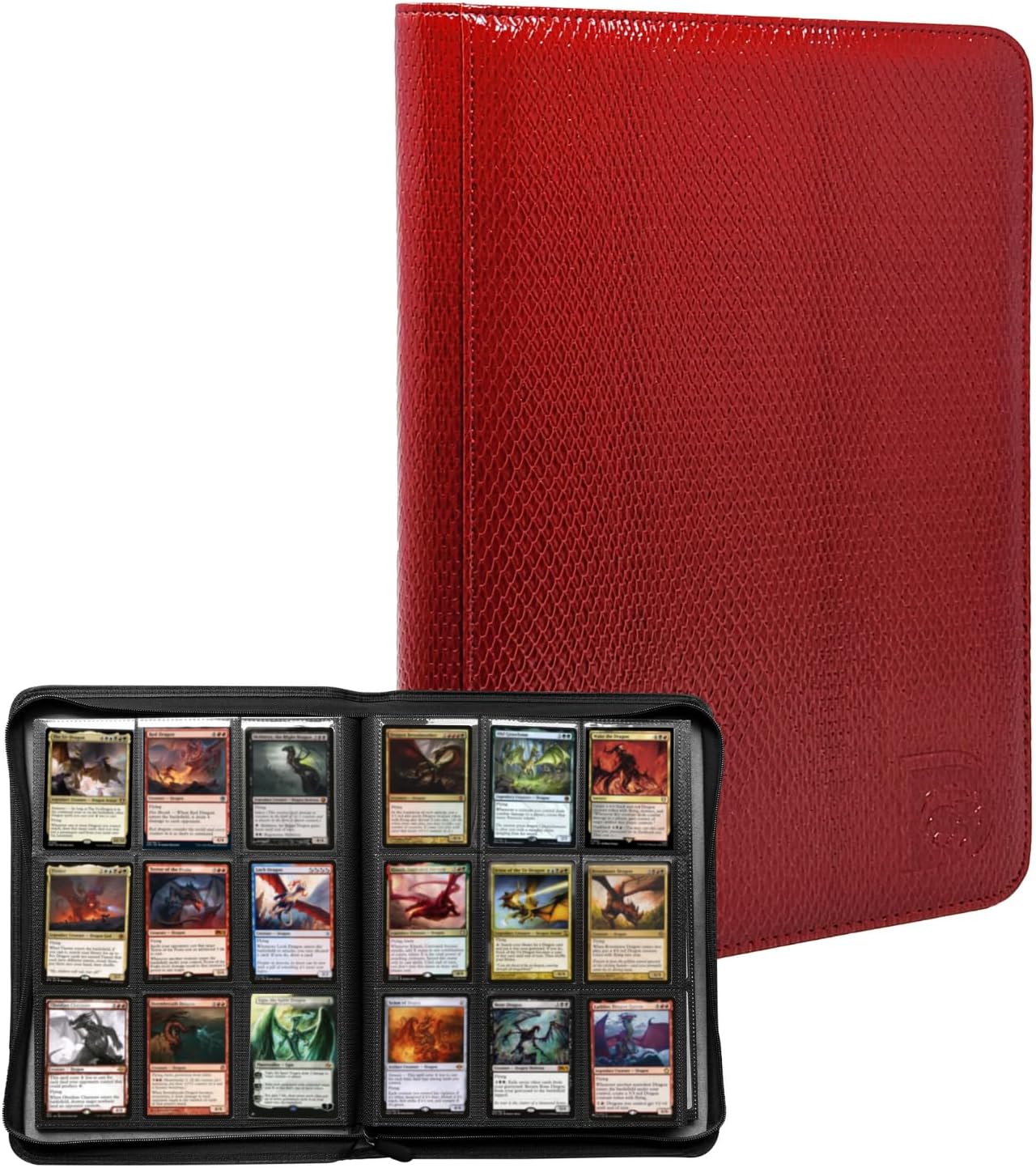 Amazon.com: Dragonscale 540 Pockets Trading Card Binder, 30 Double ...