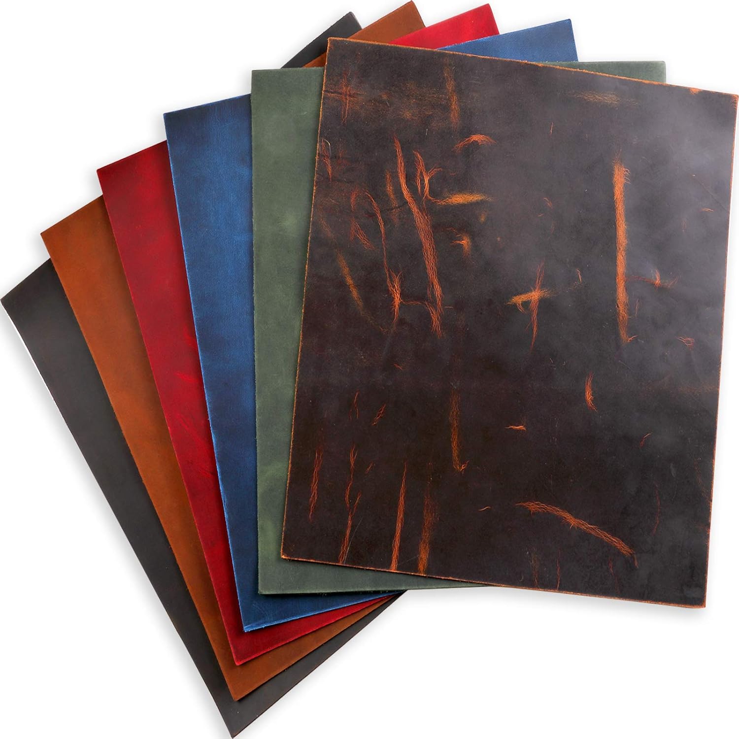 Amazon.com: Real Leather Tooling Sheets - for Crafting Tools, Leather ...