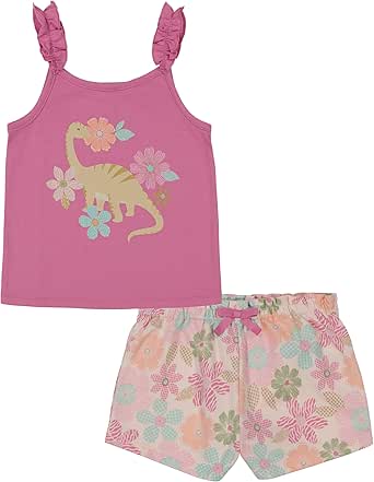 Amazon.com: Kids Headquarters boys 2 Piece Tank Short Set: Clothing ...