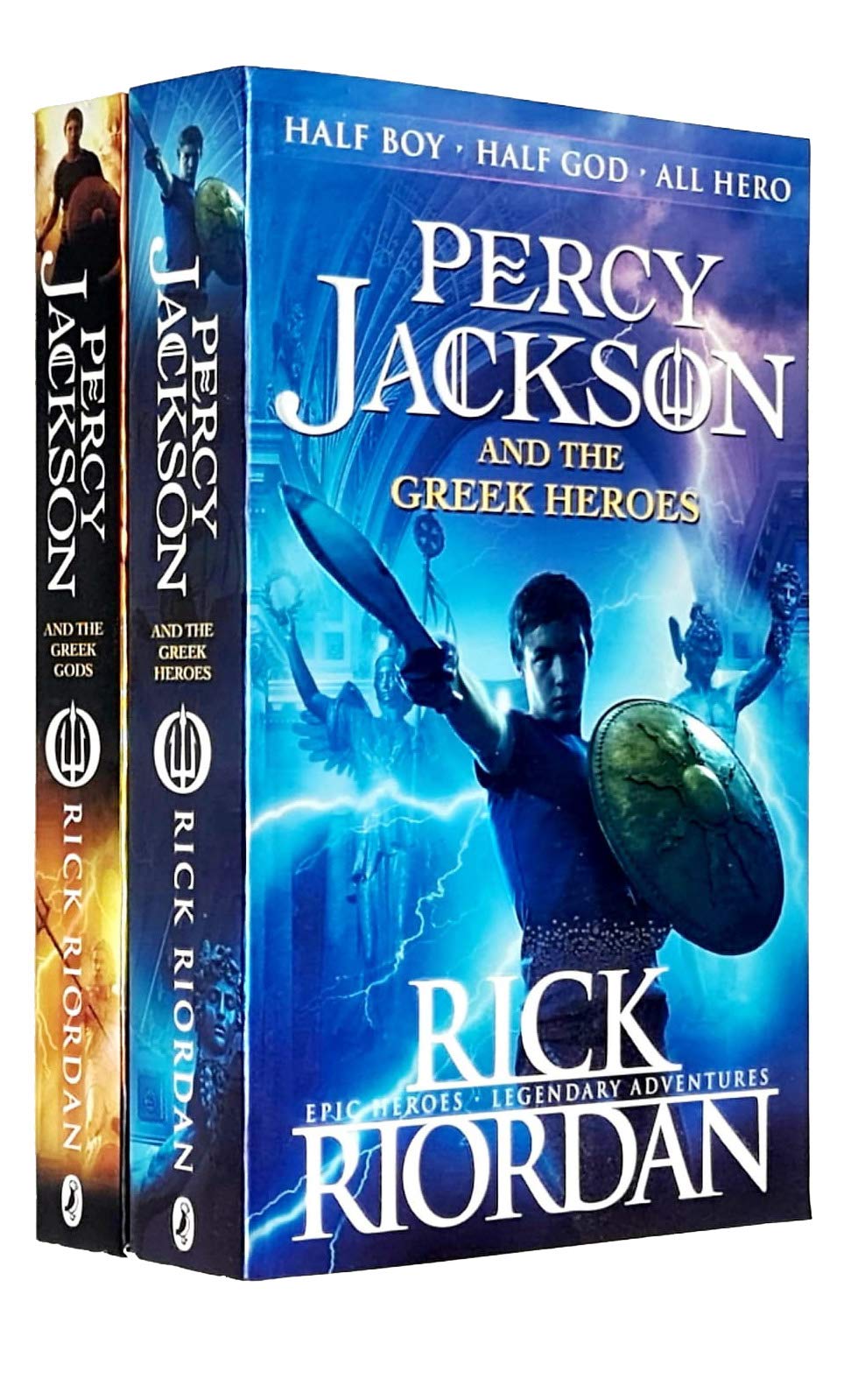 Percy Jackson Greek Myths Collection 2 Books Set By Rick Riordan (Percy ...